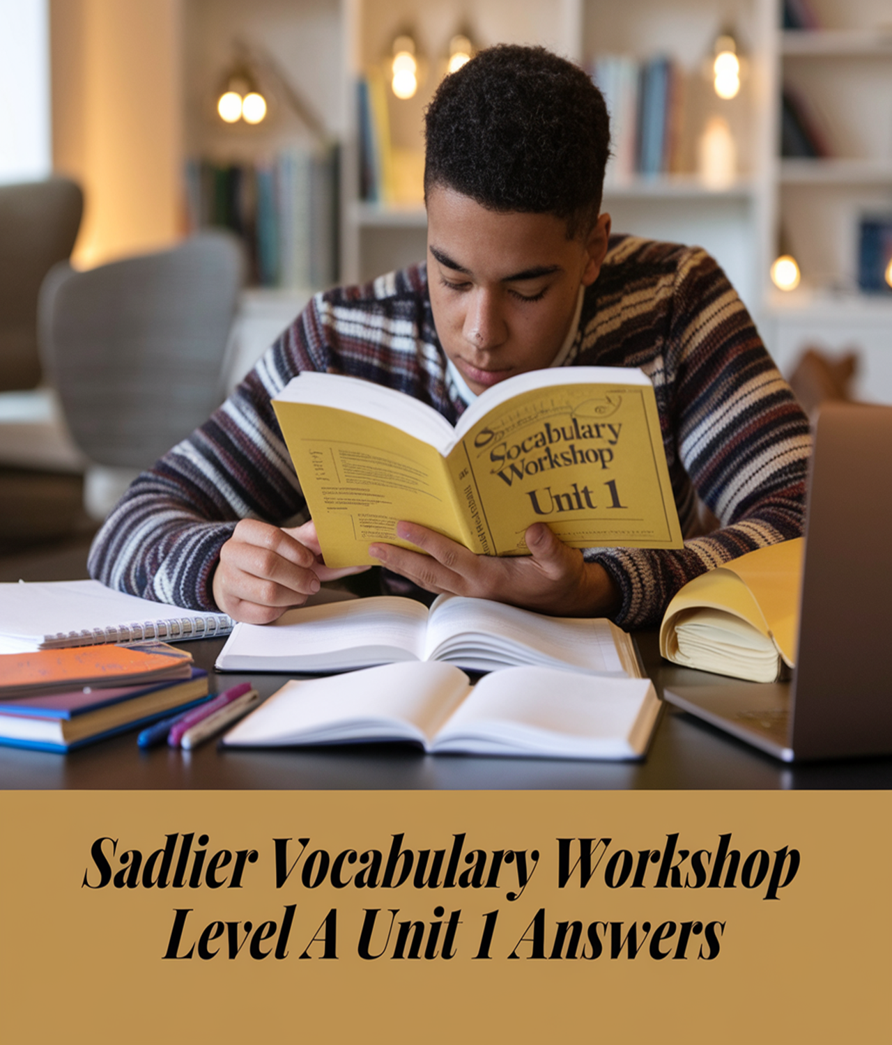 Sadlier Vocabulary Workshop Level A Unit 1 Answers PDF Instant Download ...