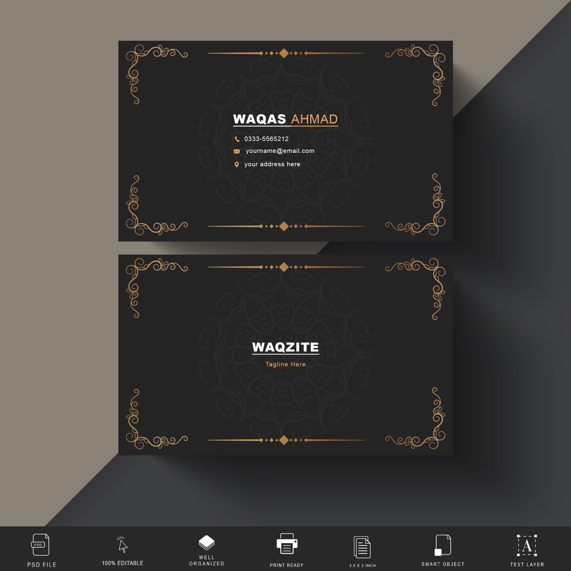 Modern ID Card Design 10 - Payhip