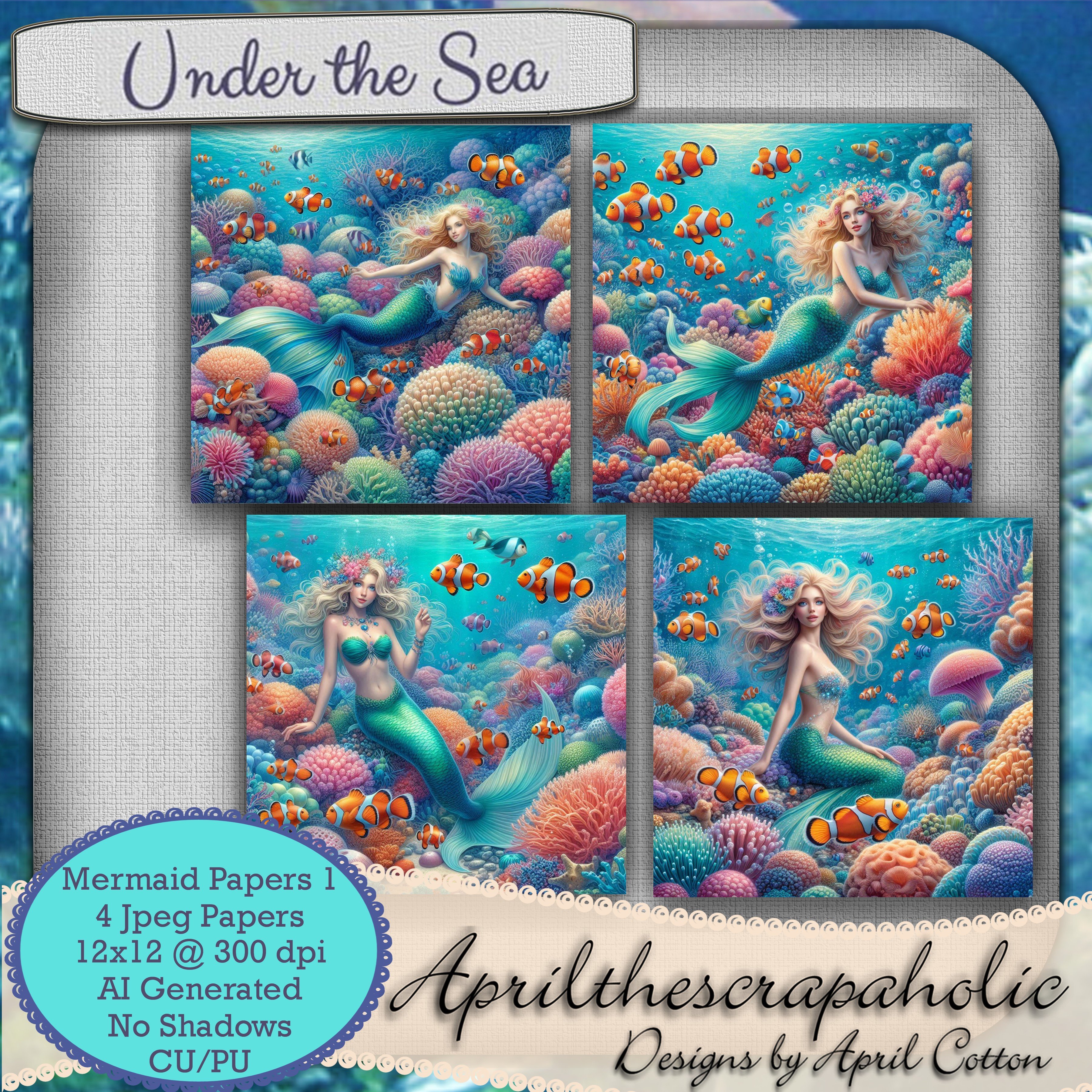 Under the Sea - Mermaid Papers 1 - Payhip