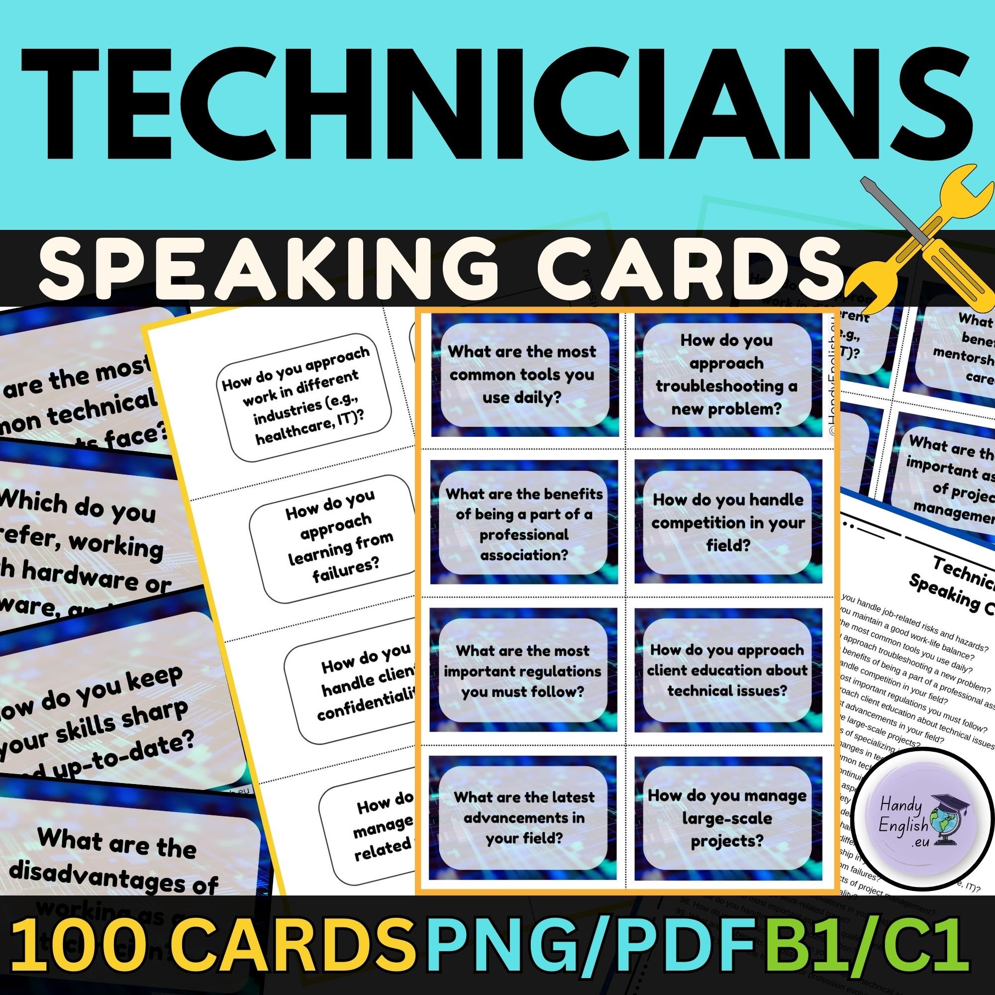 BUSINESS ENGLISH General Business Speaking Cards - Payhip