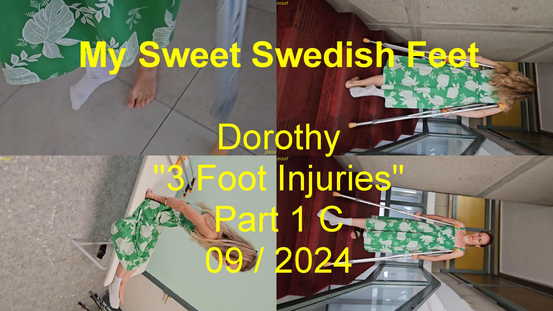 2024-12-23 Dorothy - 3 Foot Injuries - Part 1 C (09-2024) - Payhip