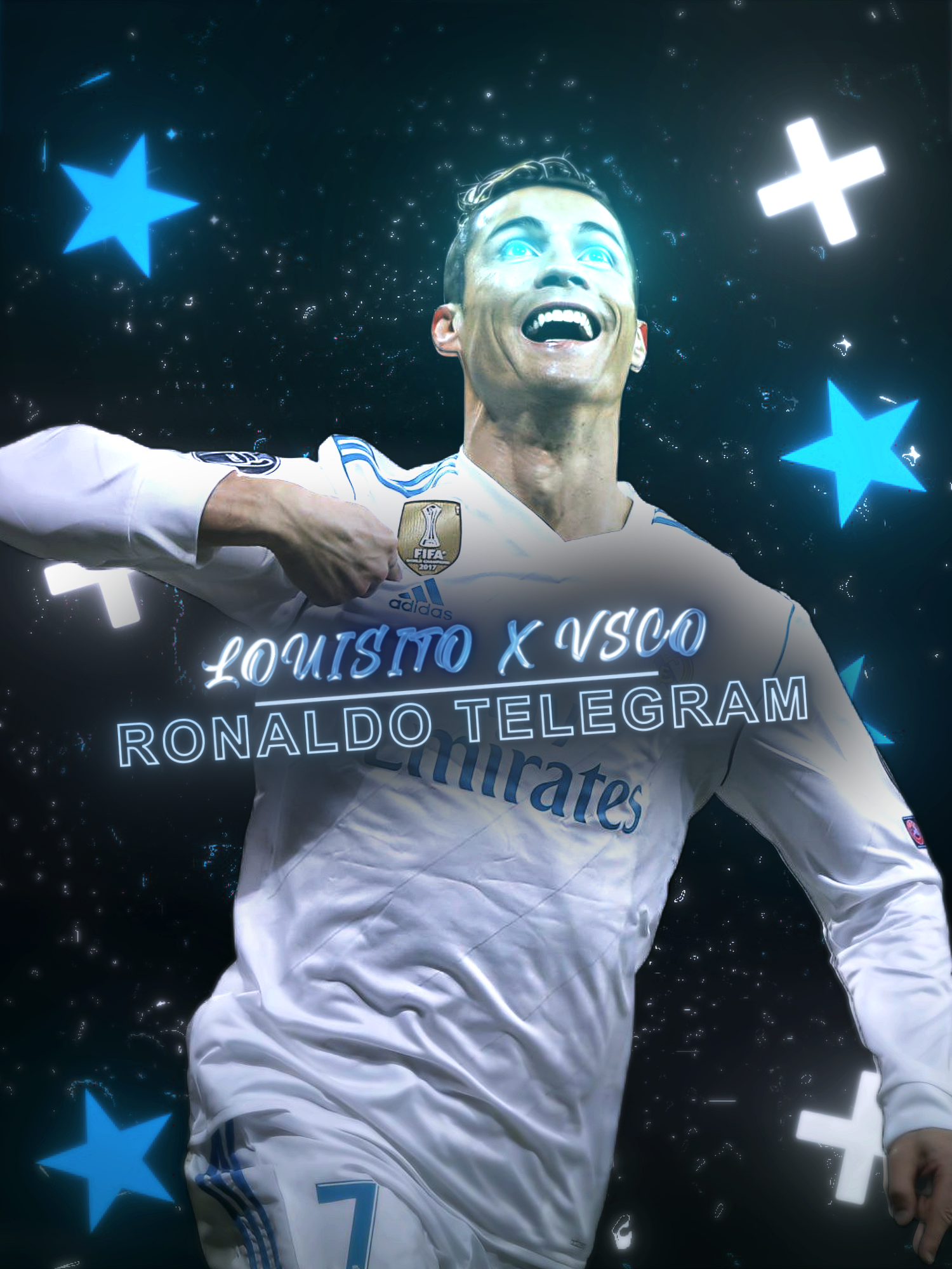 my Ronaldo telegram with vsco for 6€ have Ronaldo goated rare comps ...