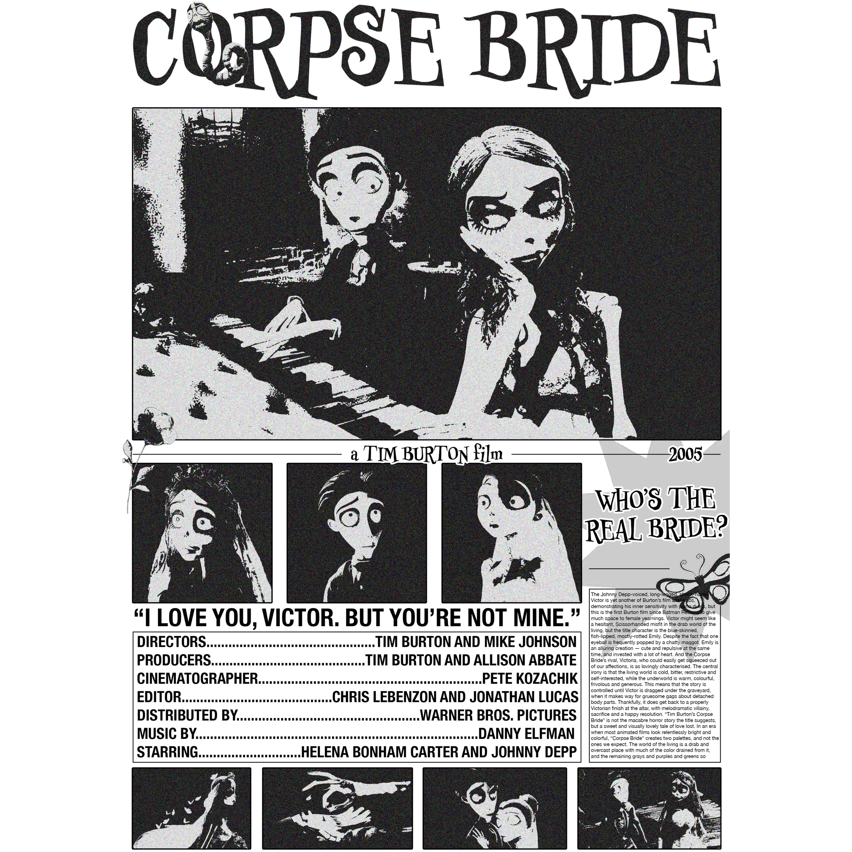 CORPSE BRIDE POSTER - Payhip