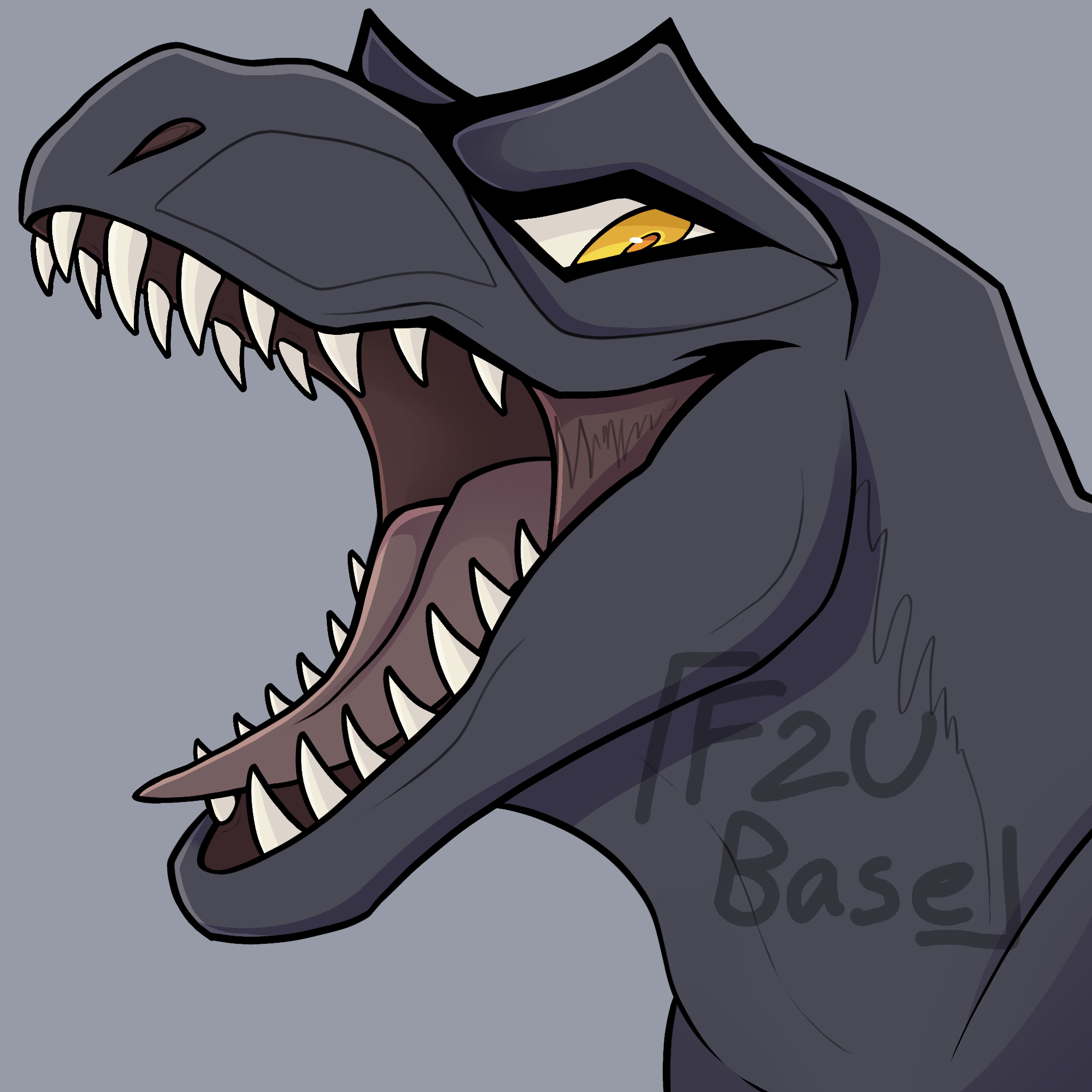 F2U ALLOSAURUS ICON BASE - Payhip