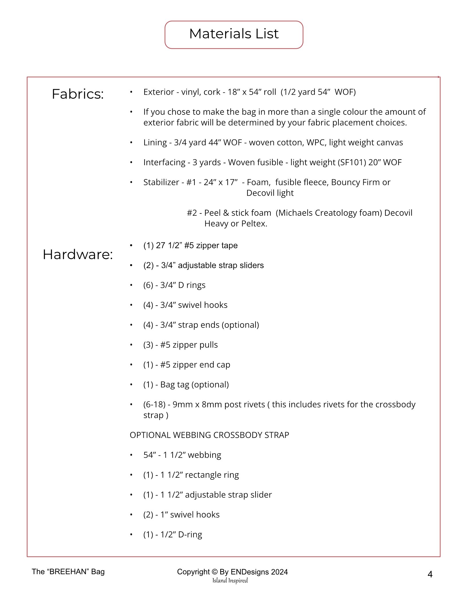 the "BREEHAN" Bag - Payhip