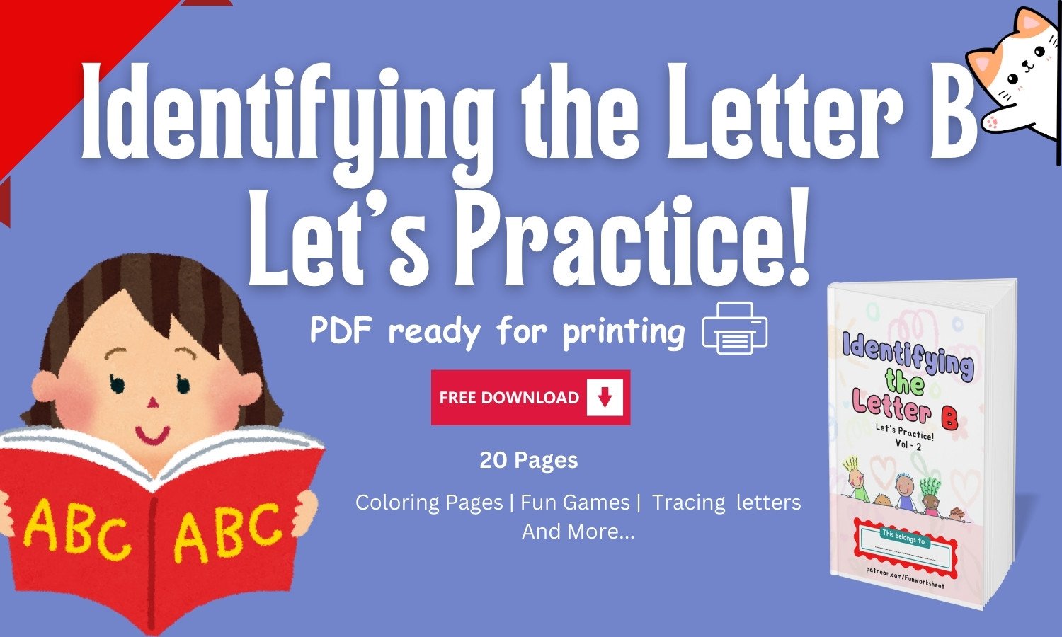 Fun & Interactive Alphabet Learning for Toddlers – Printable PDF 📚🎨 Vol ...