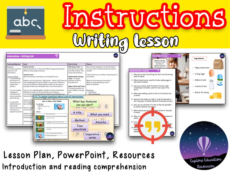 Explore Education Resources - English