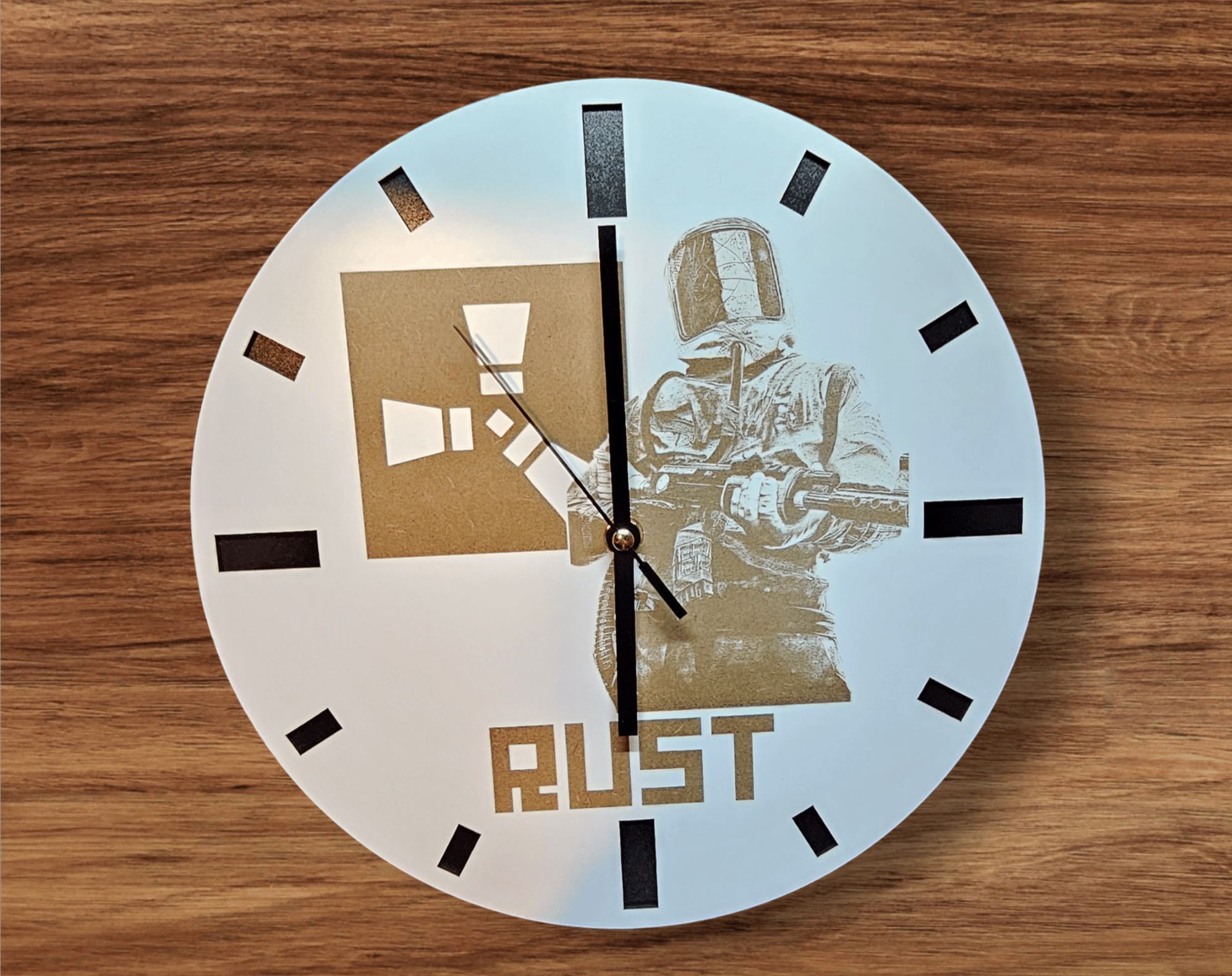 Rust clock