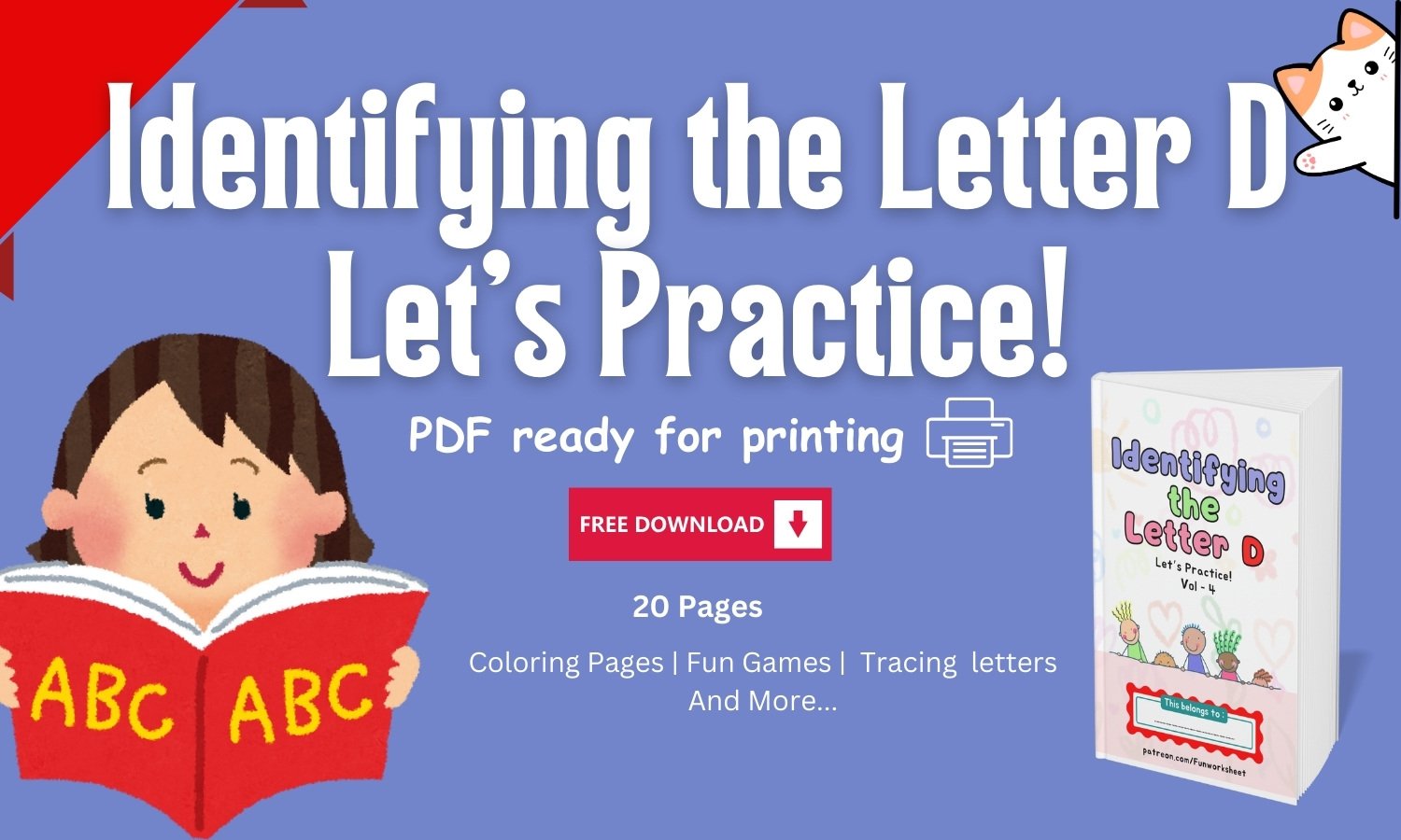 Fun & Interactive Alphabet Learning for Toddlers – Printable PDF 📚🎨 Vol ...