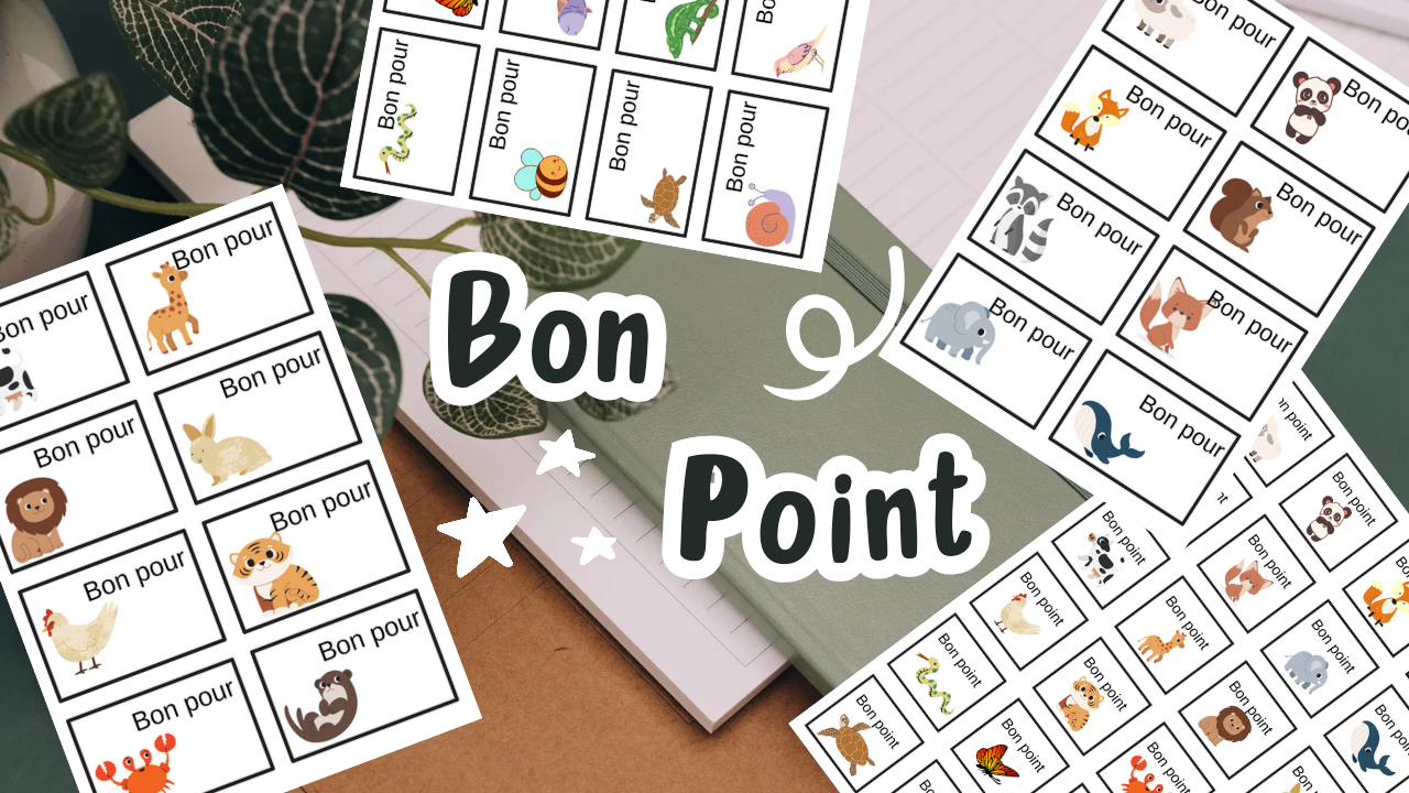 Bon point : animaux - Payhip