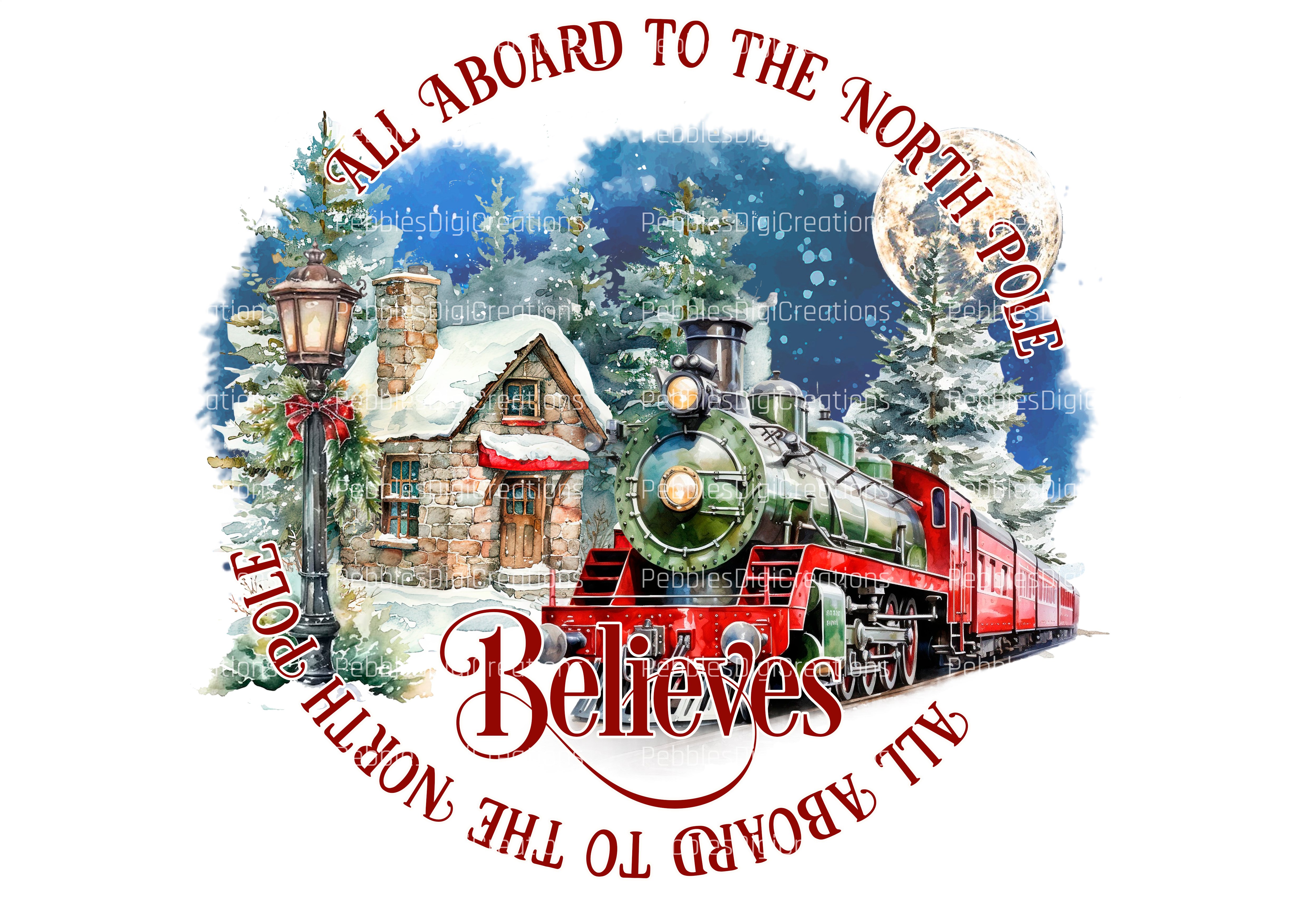 All Aboard to the North Pole Christmas Train - Payhip