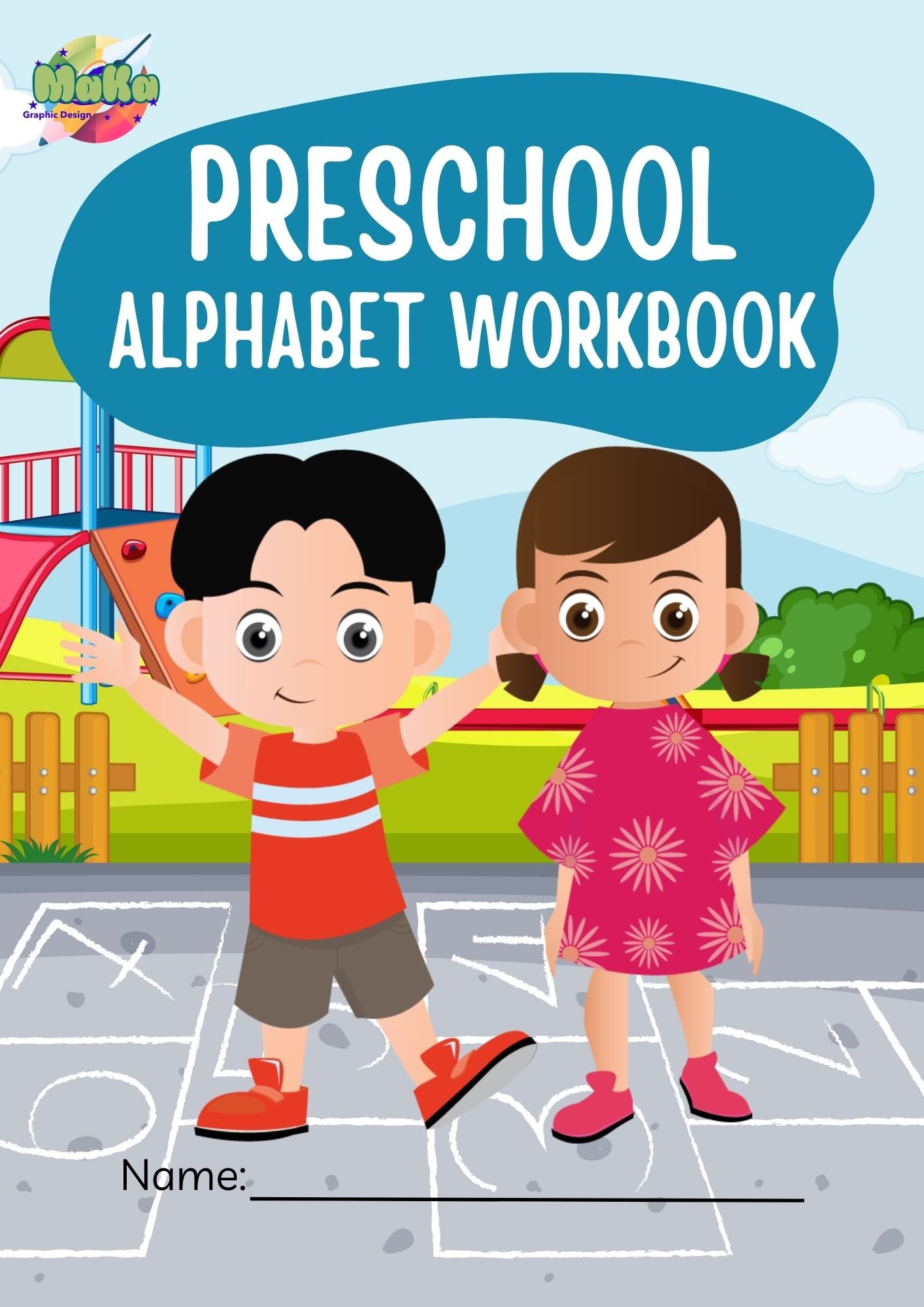 Fun and Colorful Preschool Alphabet Workbook (108 pages) PDF - Payhip