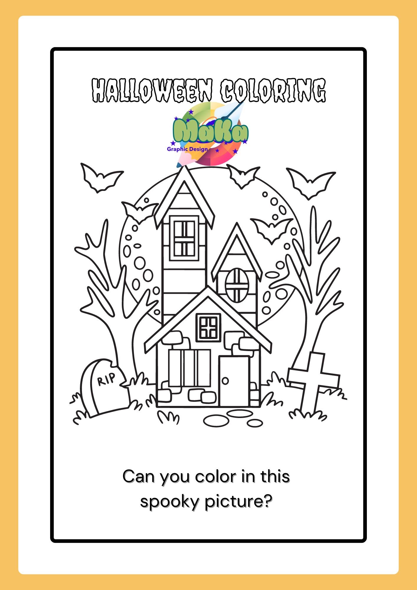 Halloween Coloring Book (PDF, 20 Pages) - Payhip