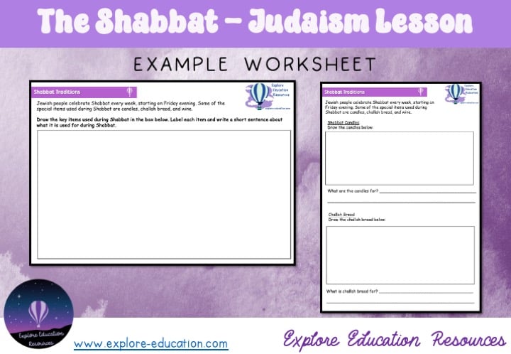 The Shabbat - Judaism - Outstanding RE Lesson