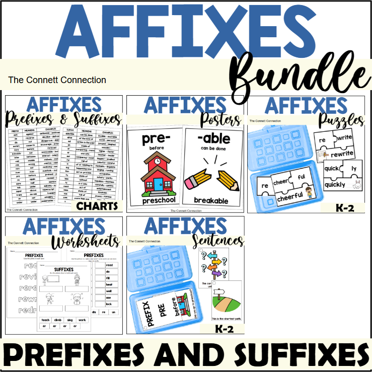 What are Affixes, Prefixes and Suffixes?