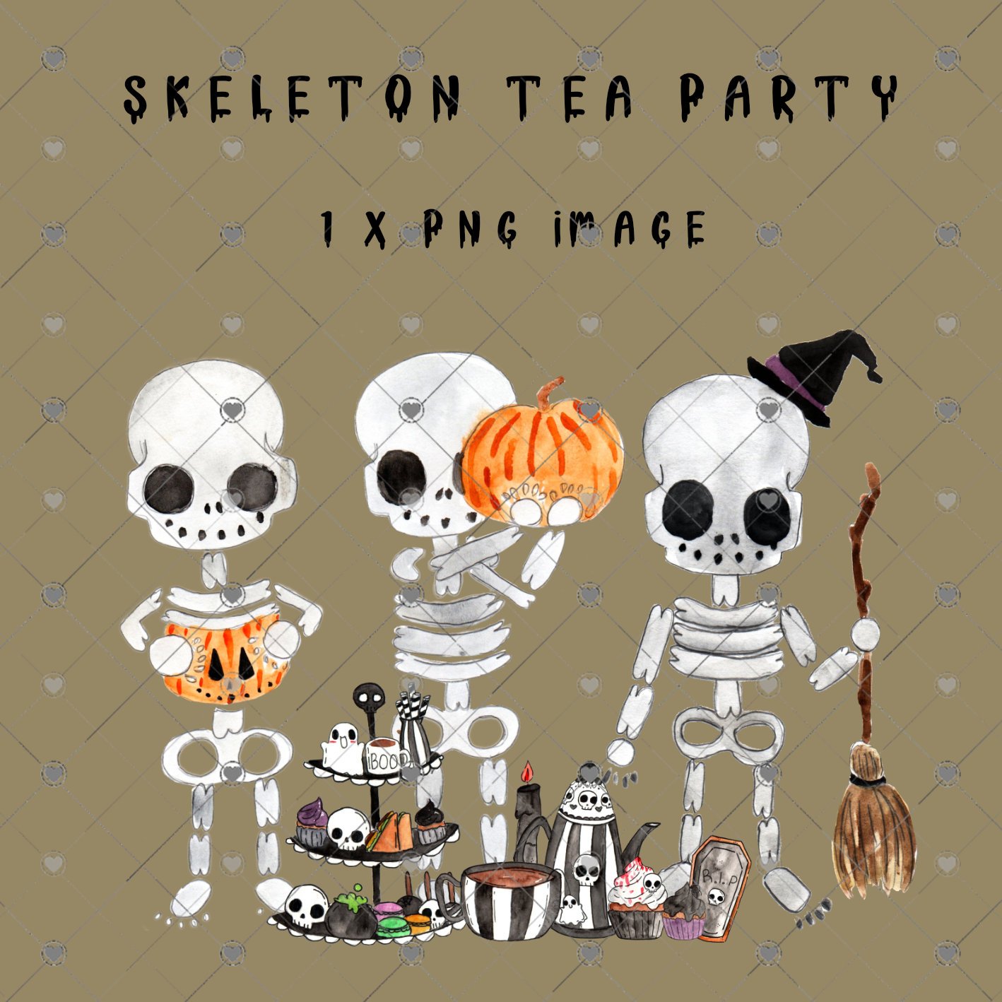 Skeleton Tea Party - Payhip