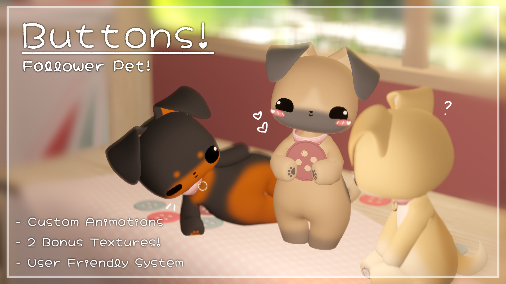Buttons! 🧵 Follower Pet - Payhip