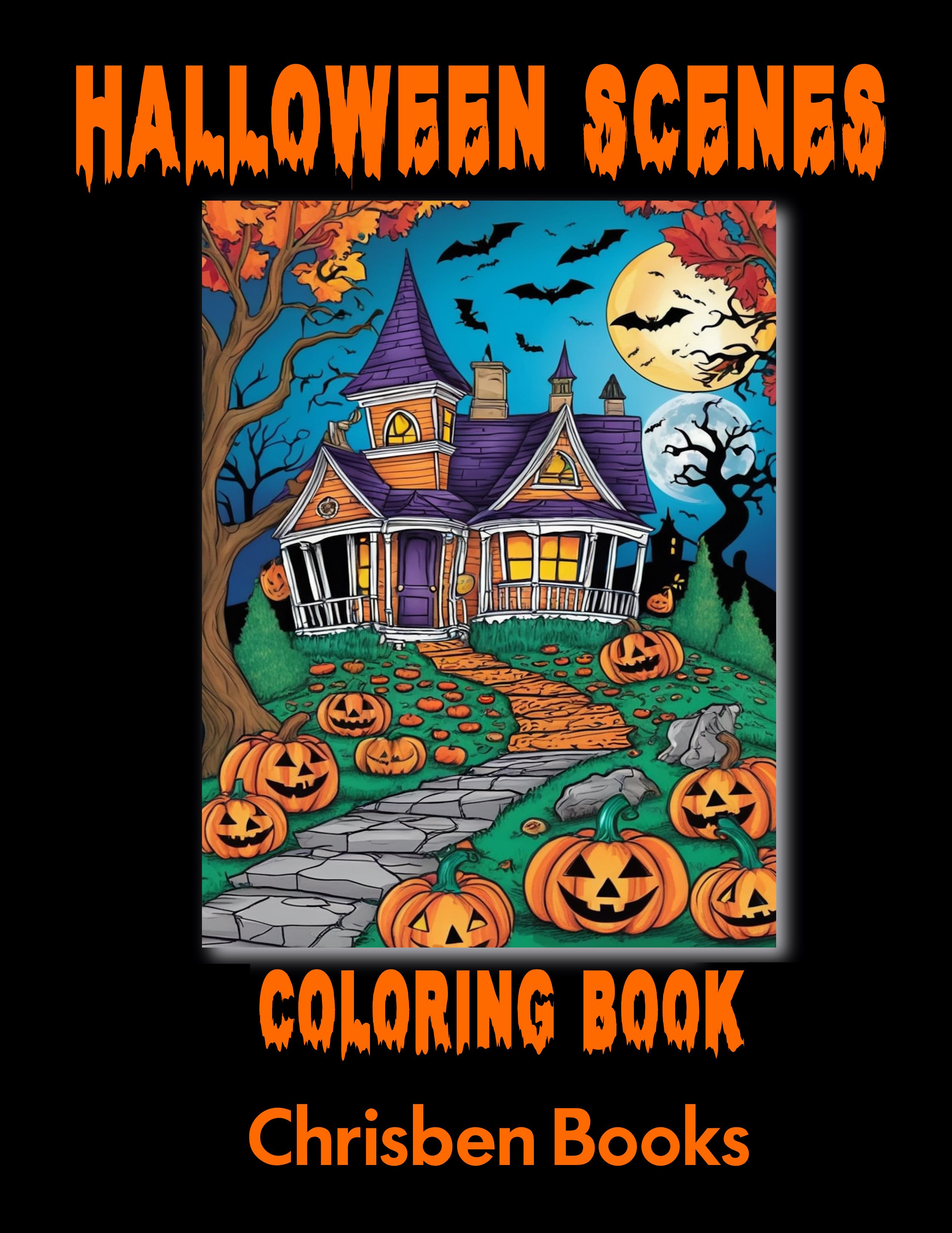 Halloween Scenes Coloring Book - Payhip