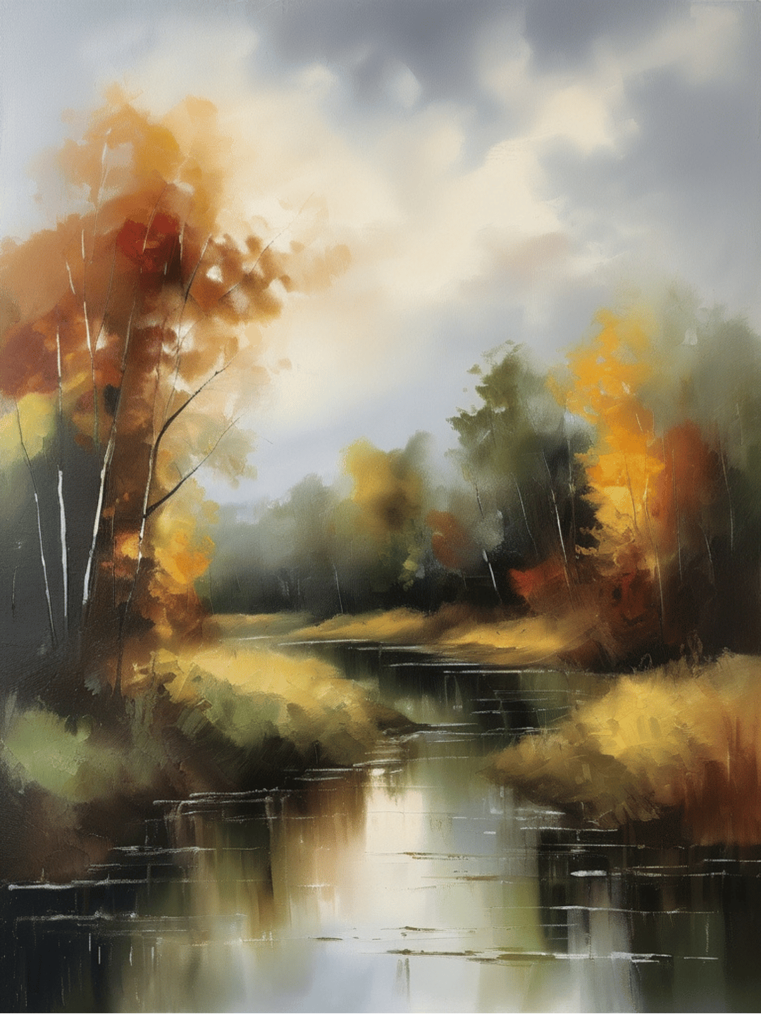 Printable Wall Art, Vintage Landscape, Farmhouse Wall Decorations, Vintage Landscape Oil ...