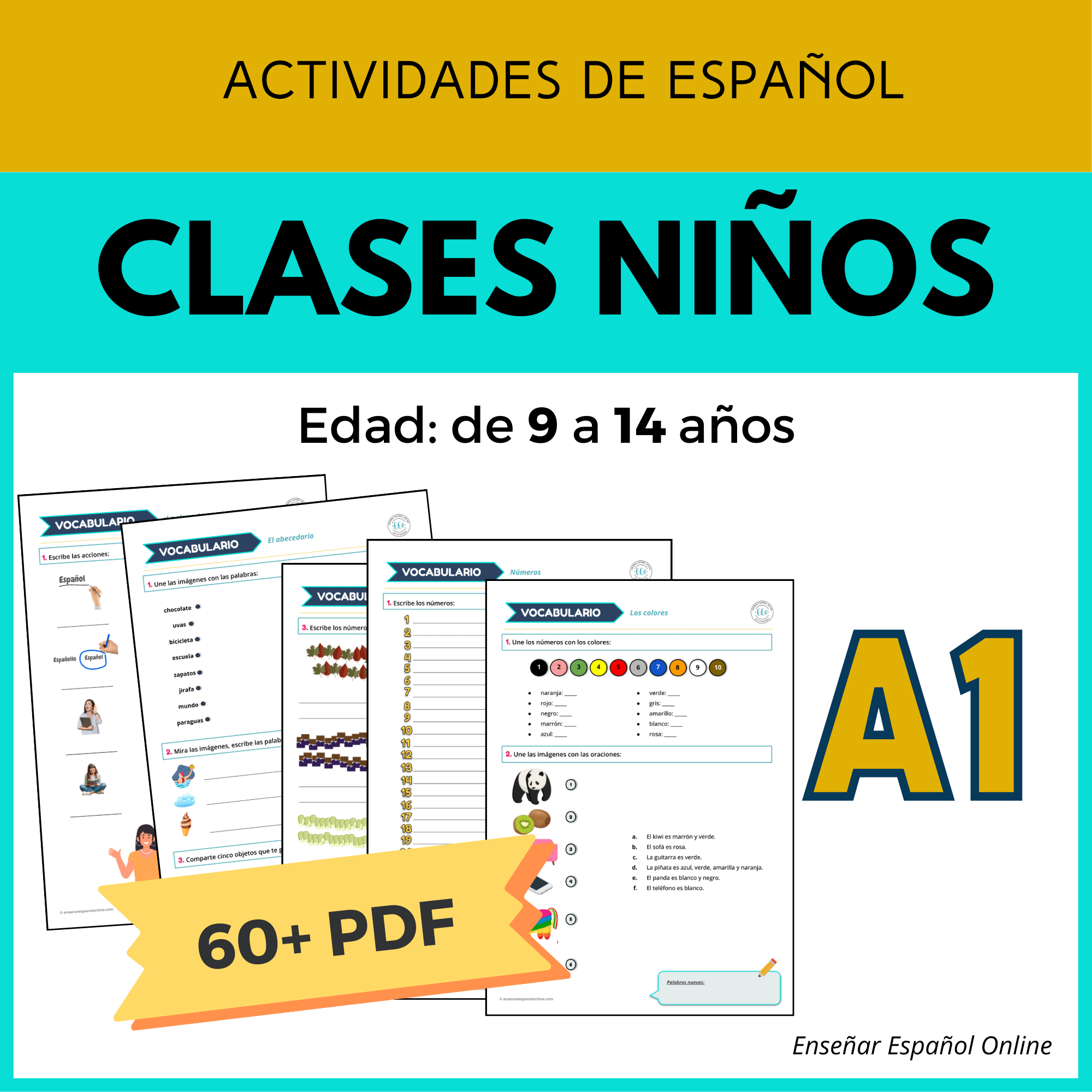 10 Clases Planificadas de Español A1 - Niños - Payhip