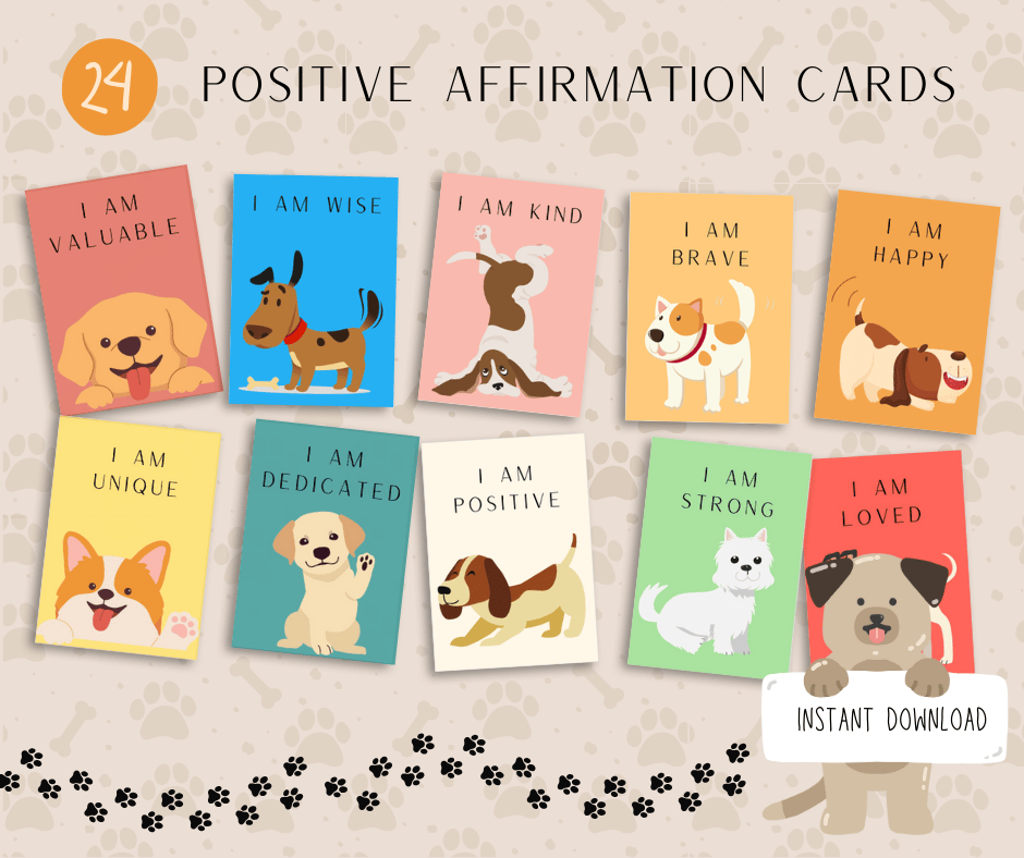 Pawsitivity: Dog Inspired Affirmations for Every Day