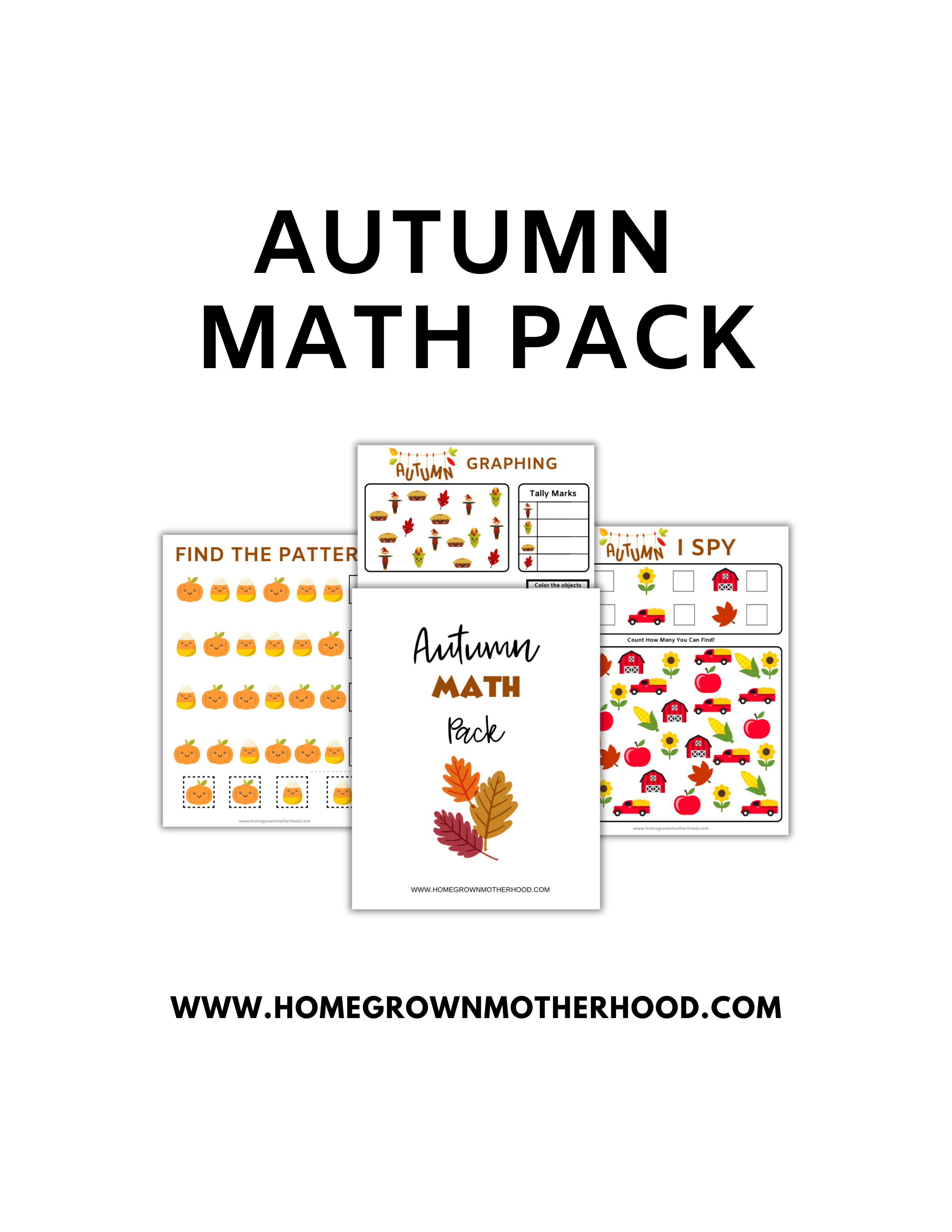 Autumn Math Pack