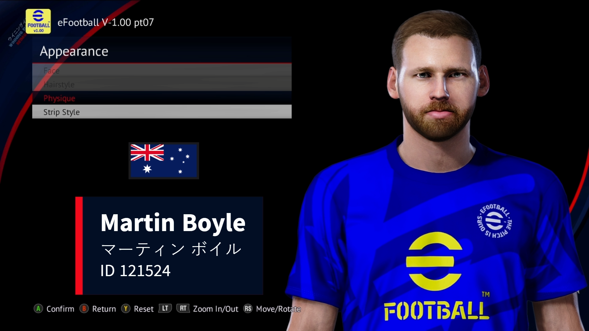 Martin Boyle • eFootball v1.00 - Payhip