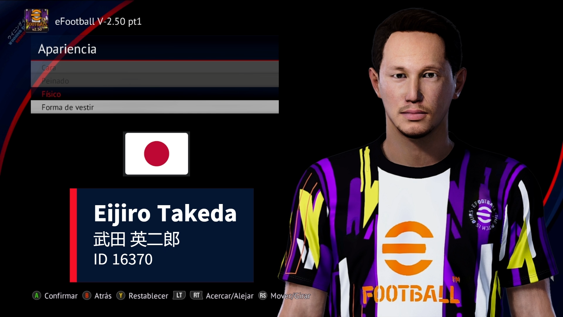 Eijiro Takeda • eFootball v2.50 - Payhip
