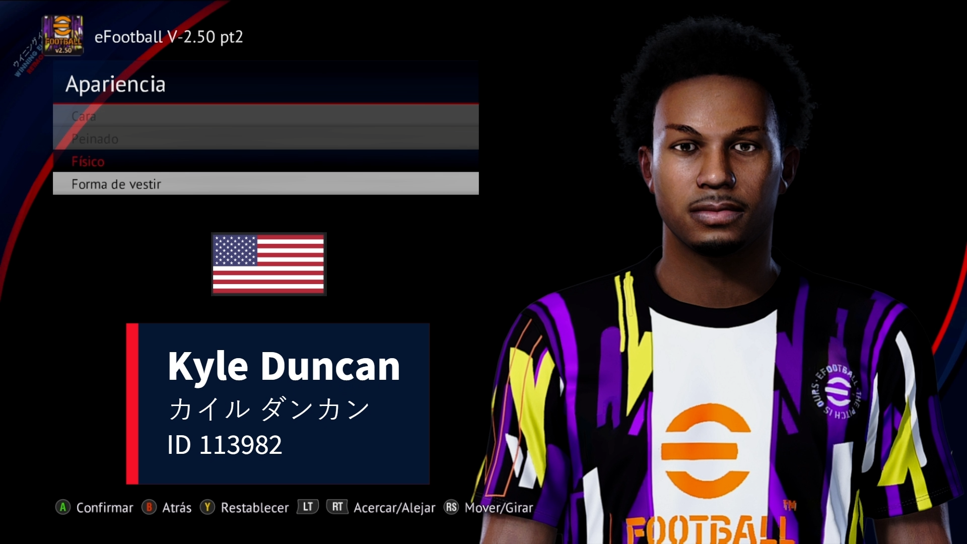 Kyle Duncan • eFootball v2.50 - Payhip