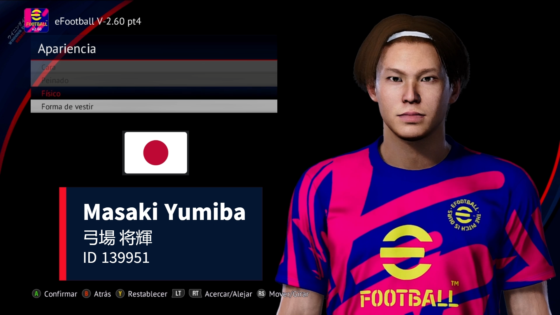 Masaki Yumiba • eFootball v2.60 - Payhip