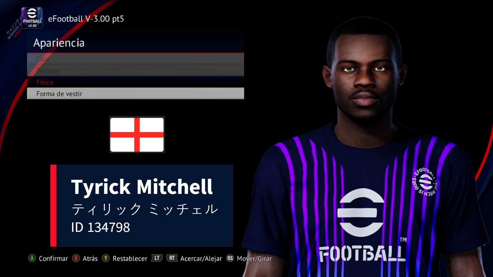Tyrick Mitchell • eFootball v3.00 - Payhip