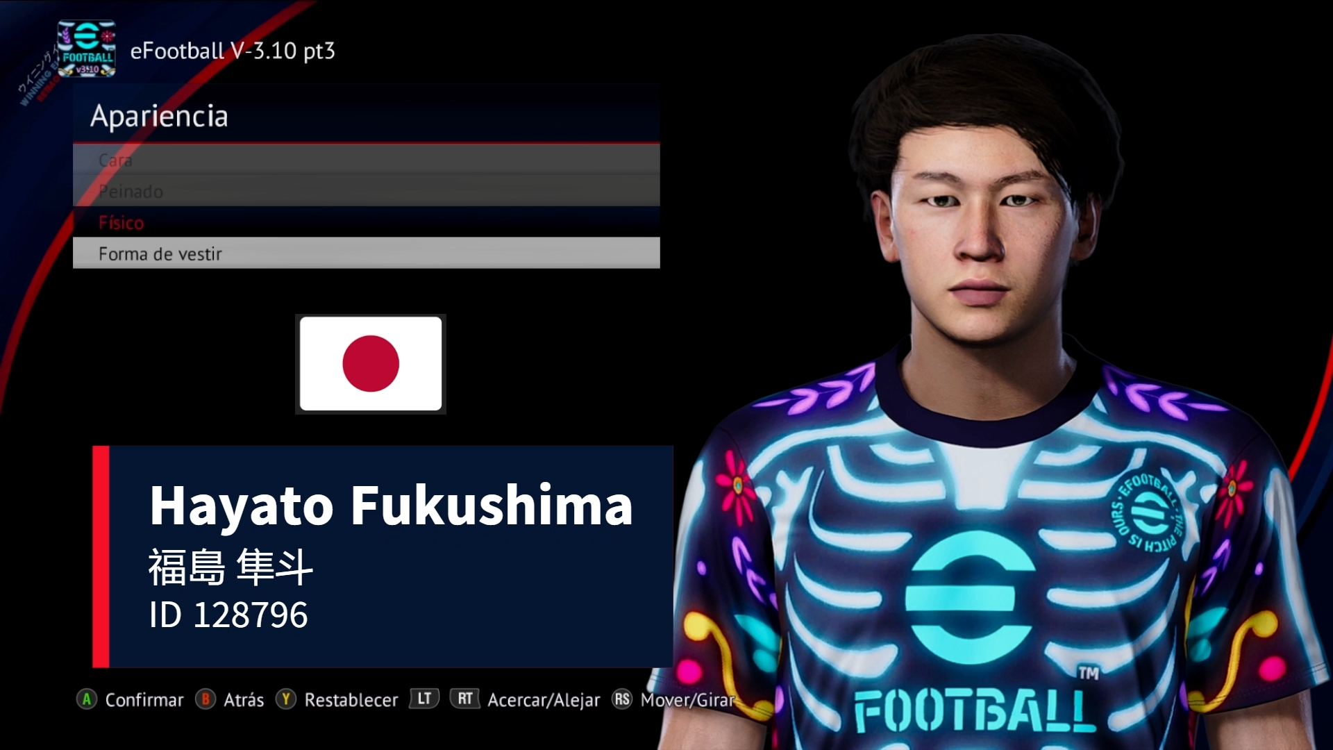 Hayato Fukushima • eFootball v3.10 - Payhip