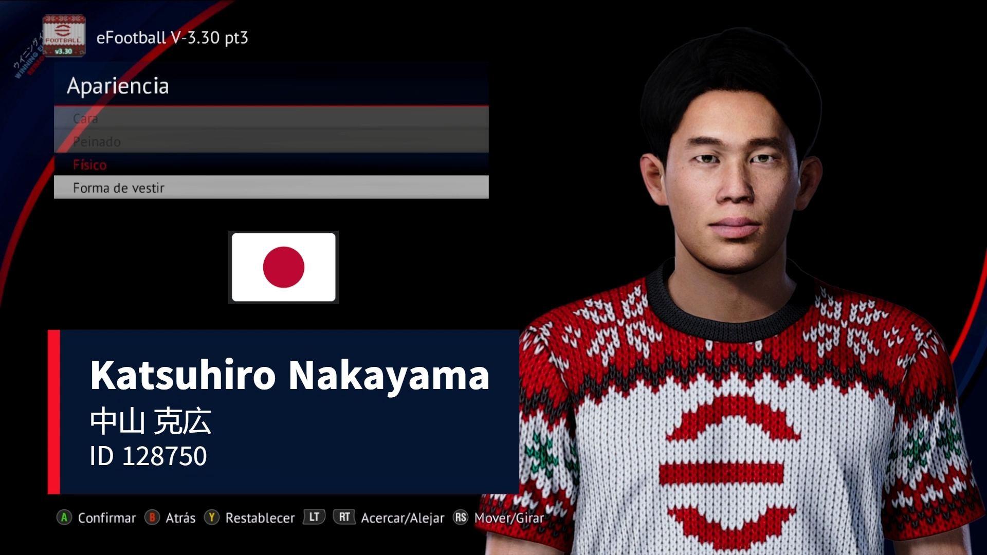 Katsuhiro Nakayama • eFootball v3.30 - Payhip