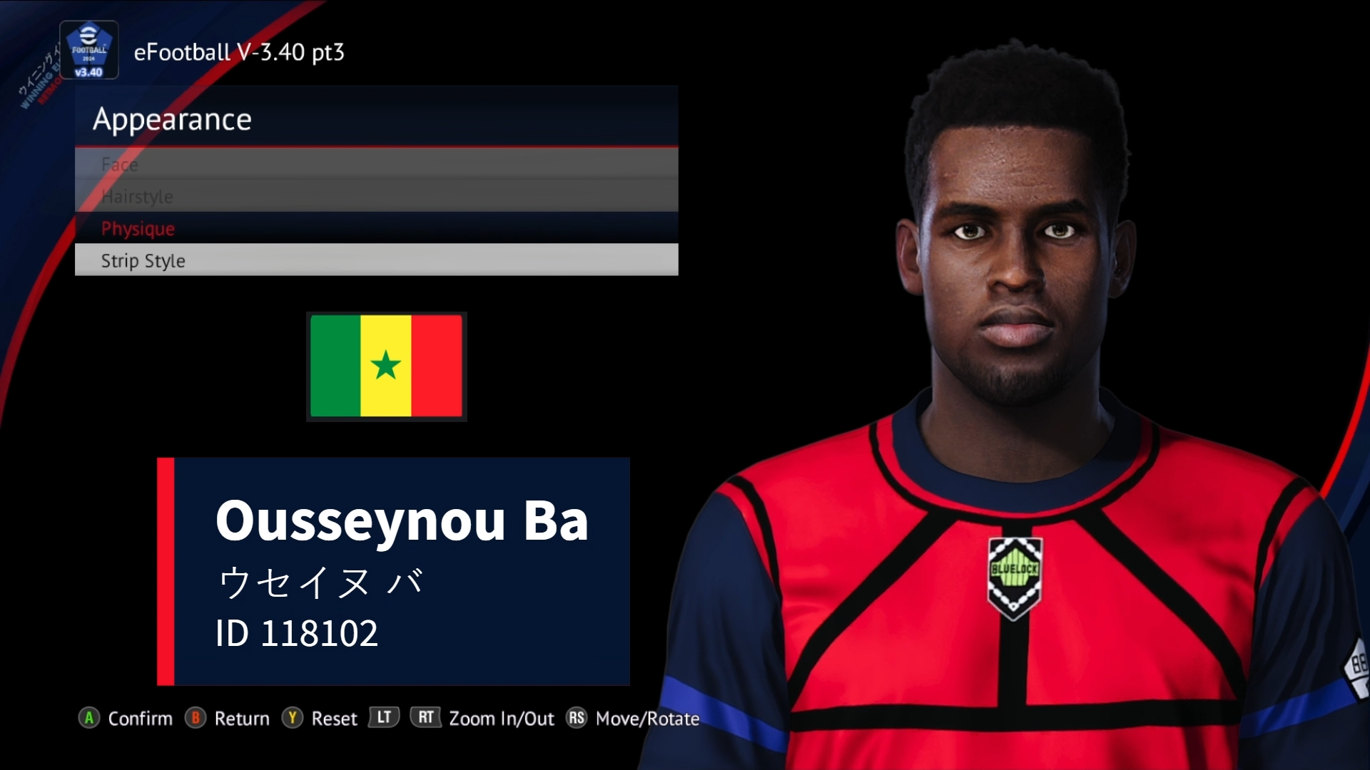 Ousseynou Ba • eFootball v3.40 - Payhip