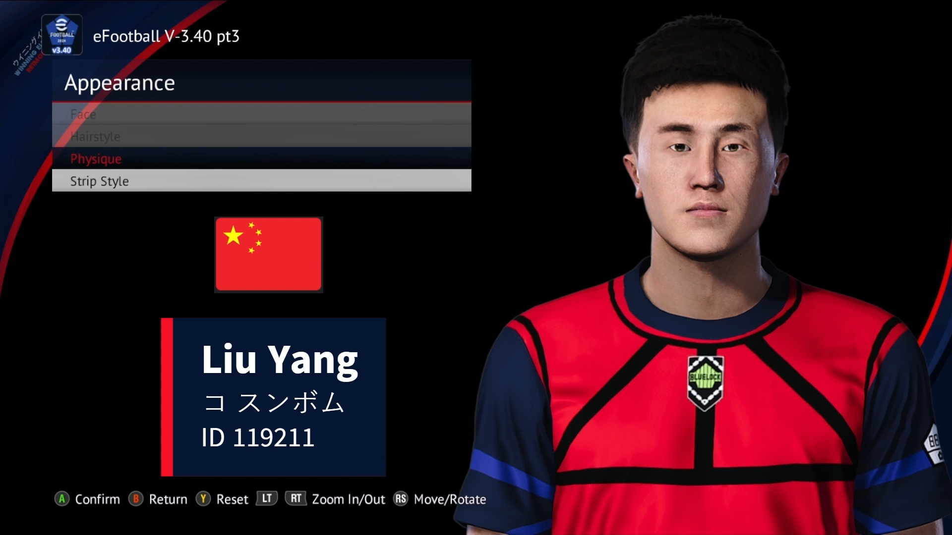 Liu Yang • eFootball v3.40 - Payhip