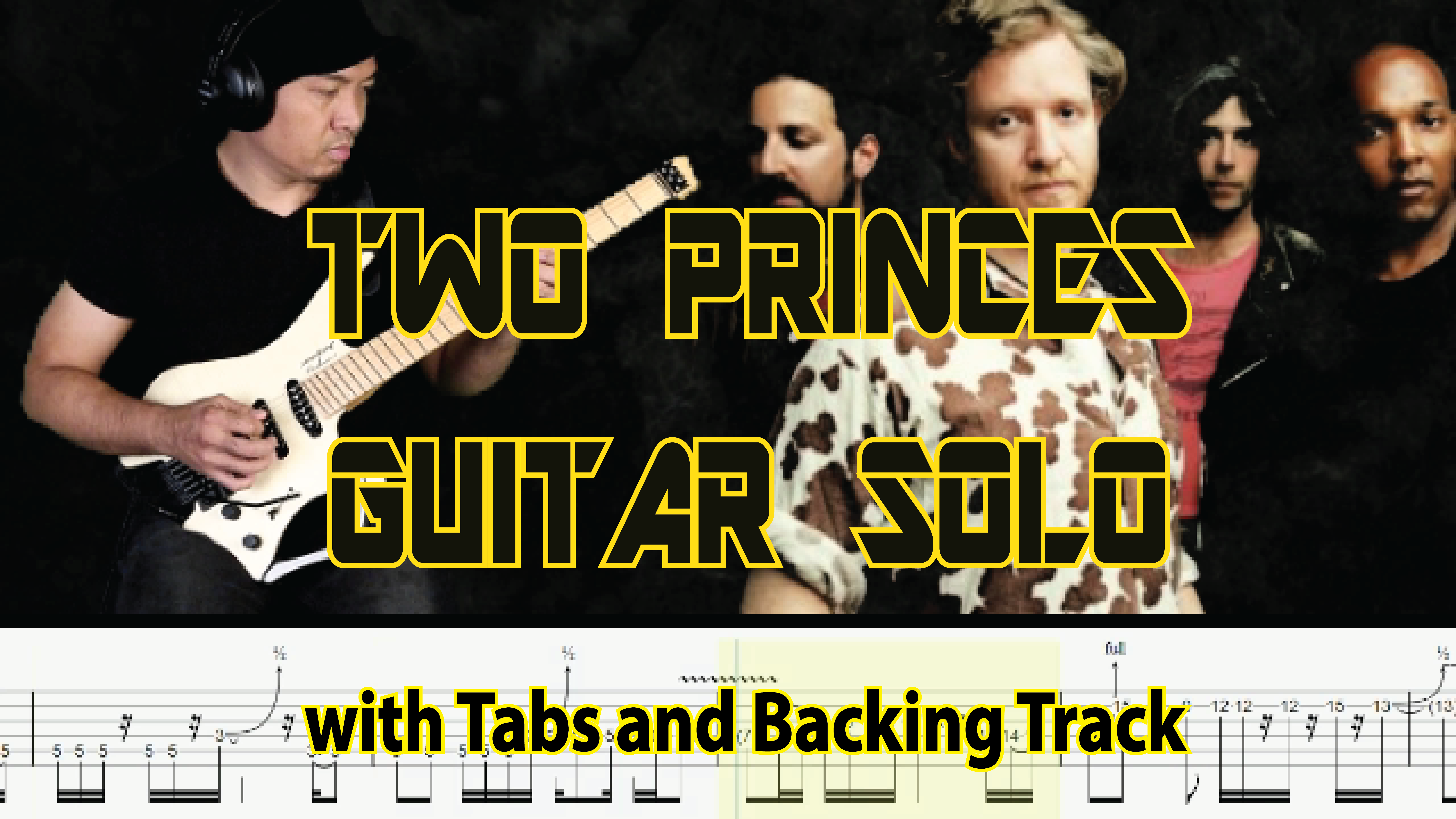 Spin Doctors TWO PRINCES Guitar Solo PDF Tabs, GP7 File and Backing ...