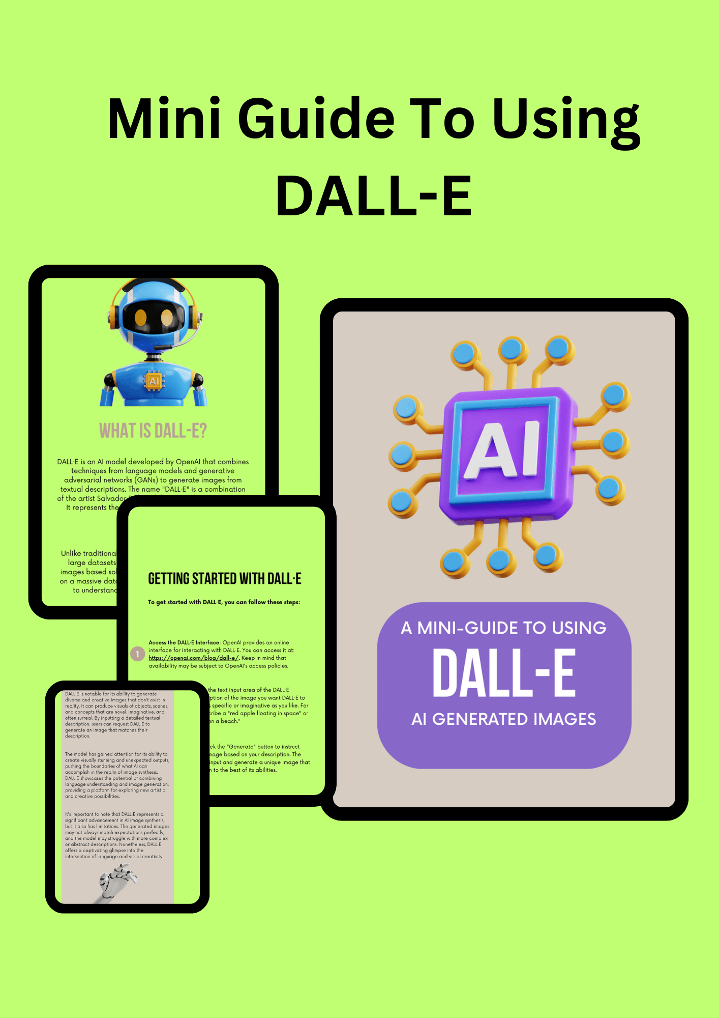 Mini Guide To Using Dall E Payhip