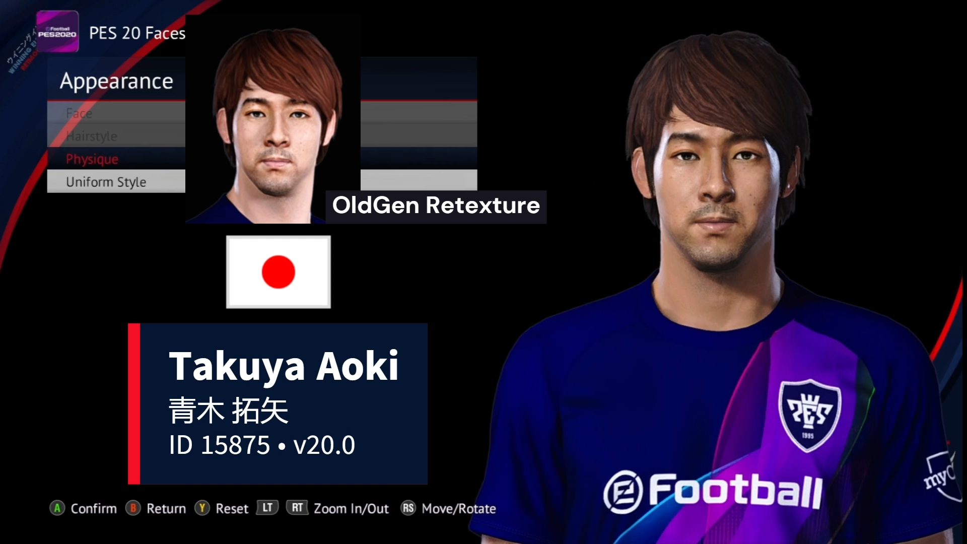 Takuya Aoki • PES 2020 Base Faces - Payhip