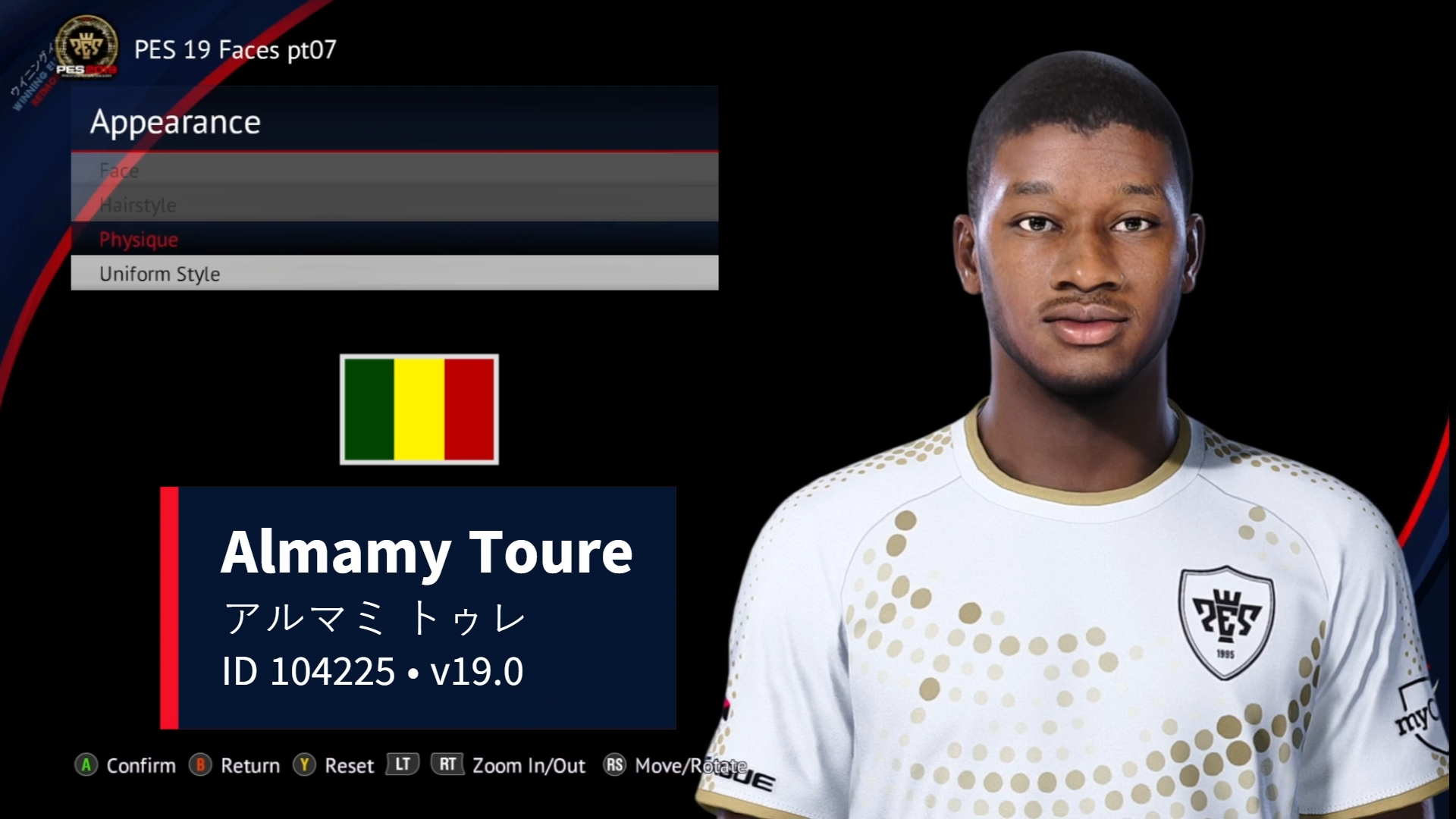 Almamy Toure • PES 2019 Base Faces - Payhip