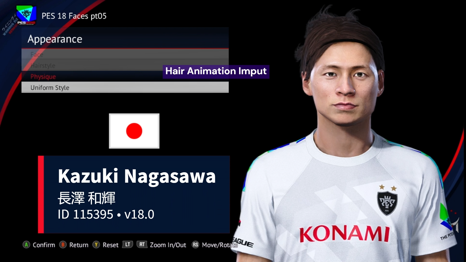 Kazuki Nagasawa • PES 2018 Base Faces - Payhip