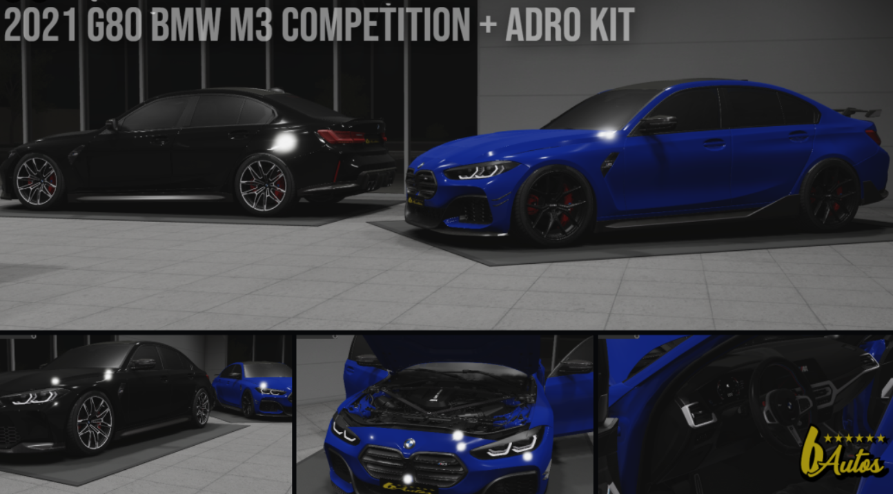 2021 G80 BMW M3 Competition Adro Kit - Payhip