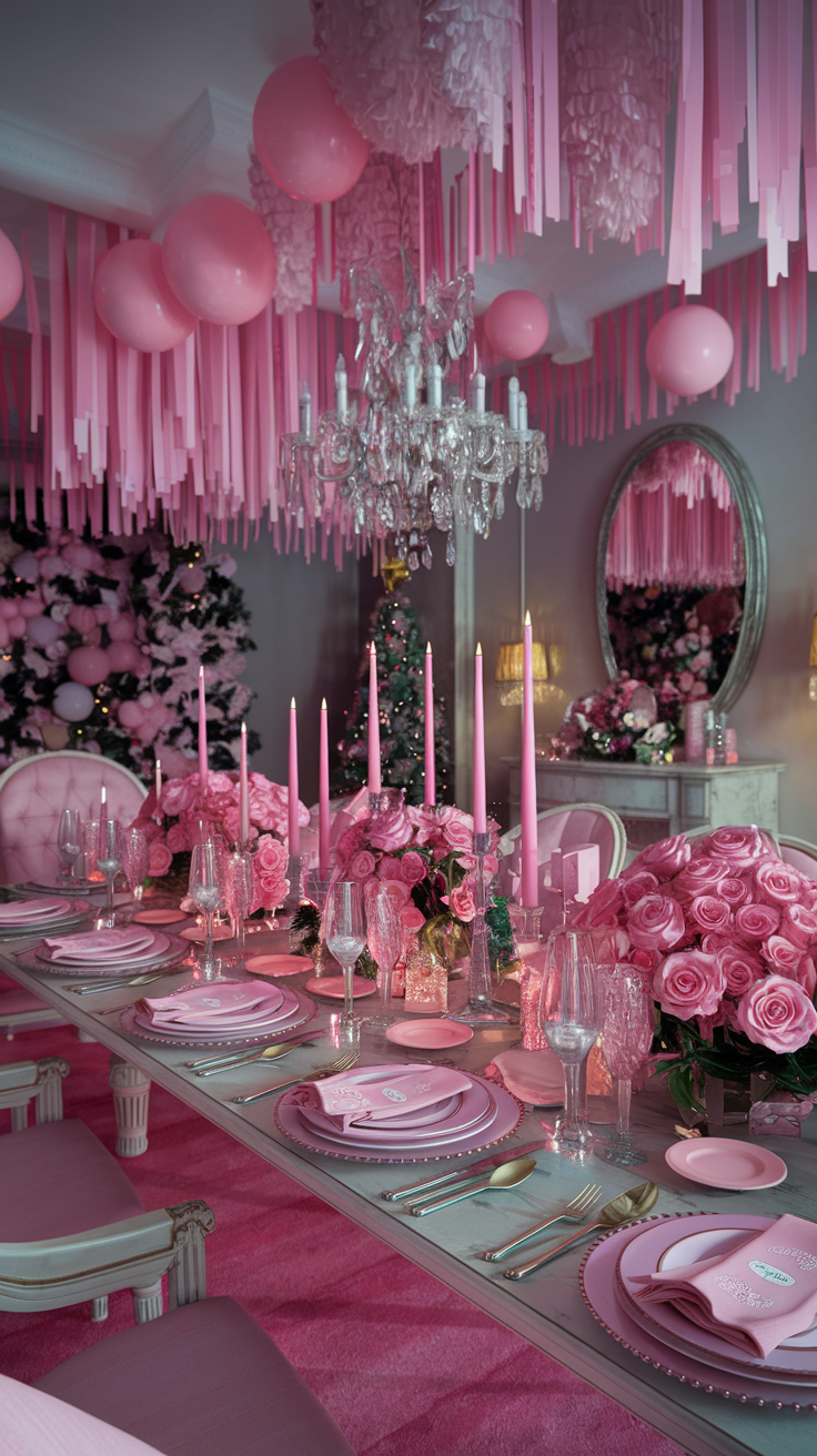 Pink Christmas Holiday Ideas