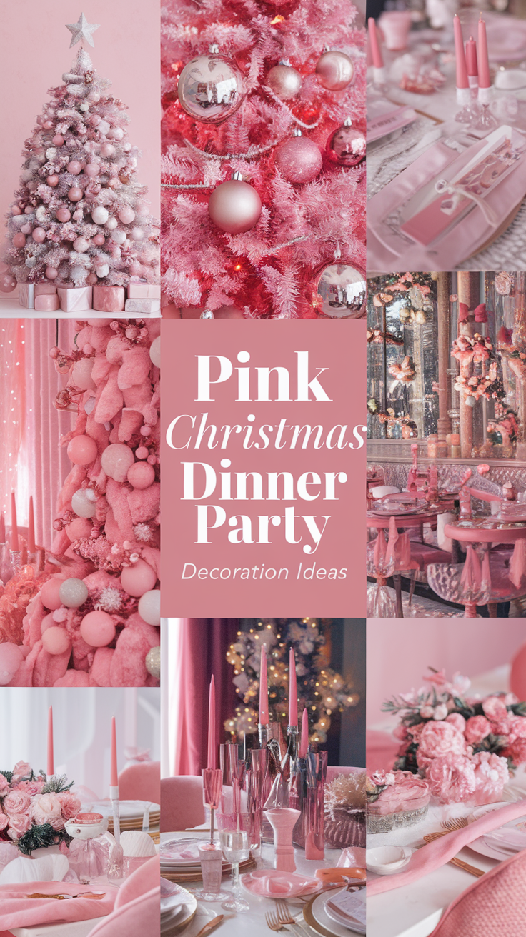 Pink Christmas Holiday Ideas