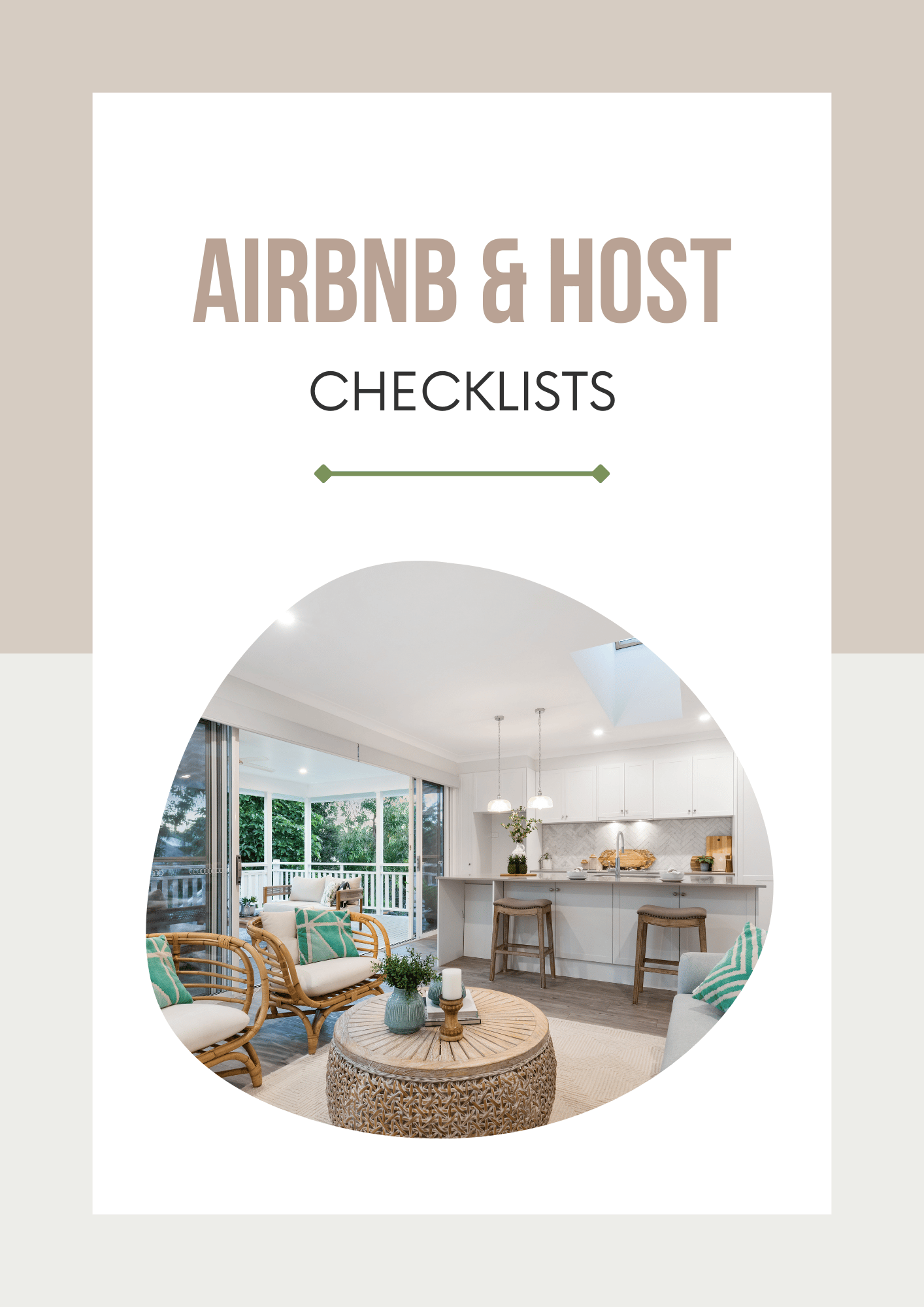 AirBnB Checklists Editable Template Bundle (6) - Payhip