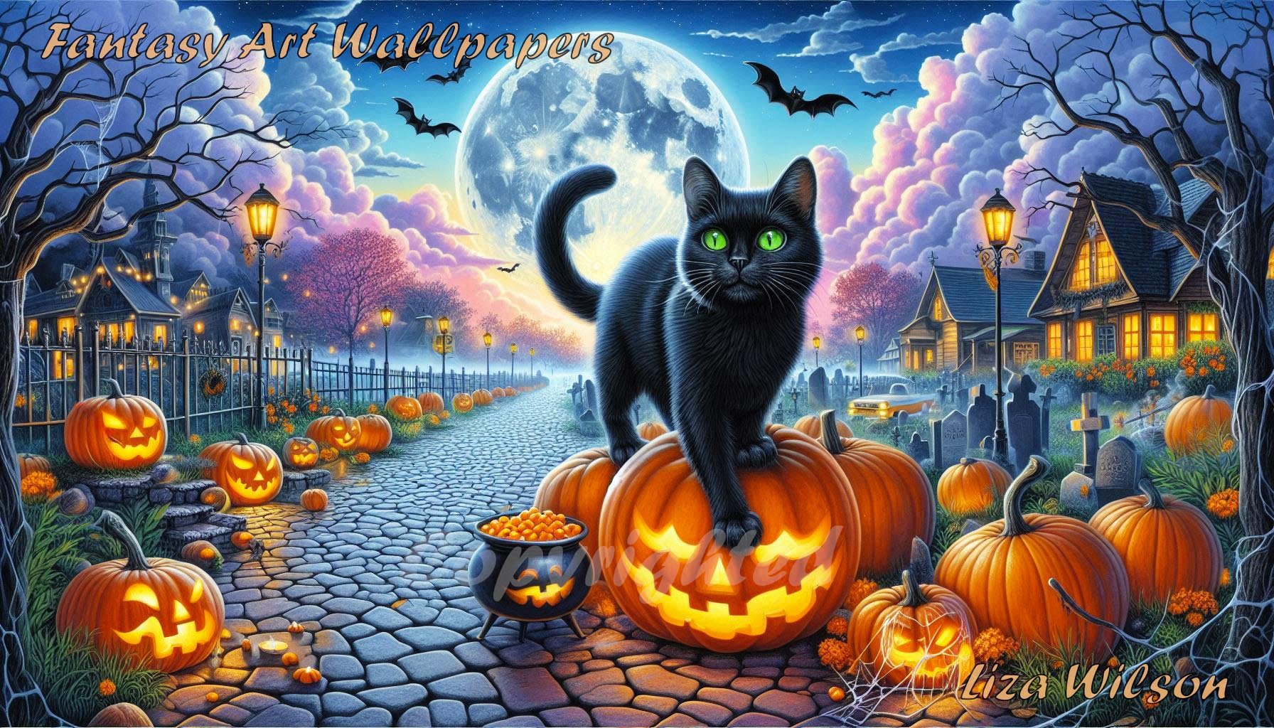 HaLLoWeeN CaTs & PuMpKinS 6 - Payhip