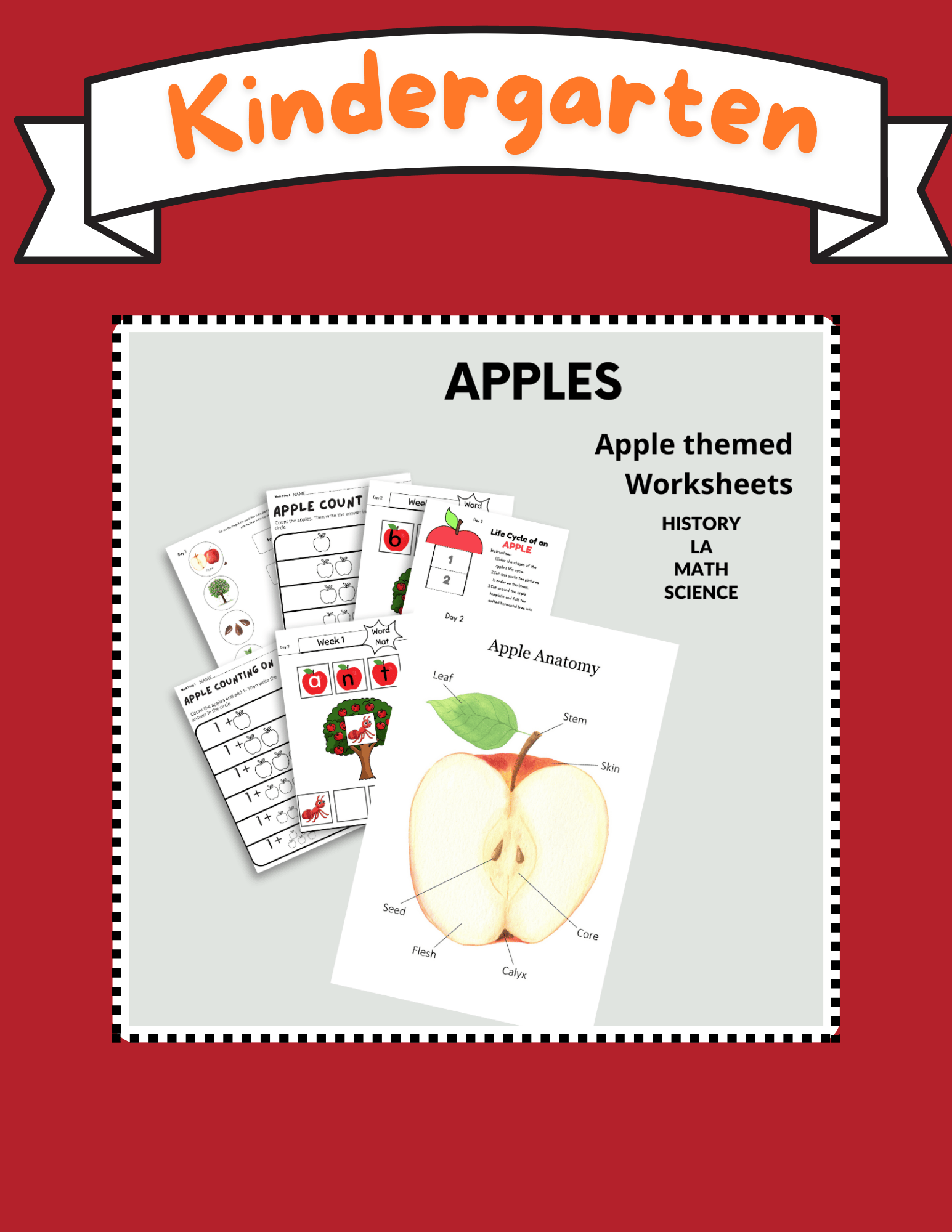 Apple Theme Lesson Sheets