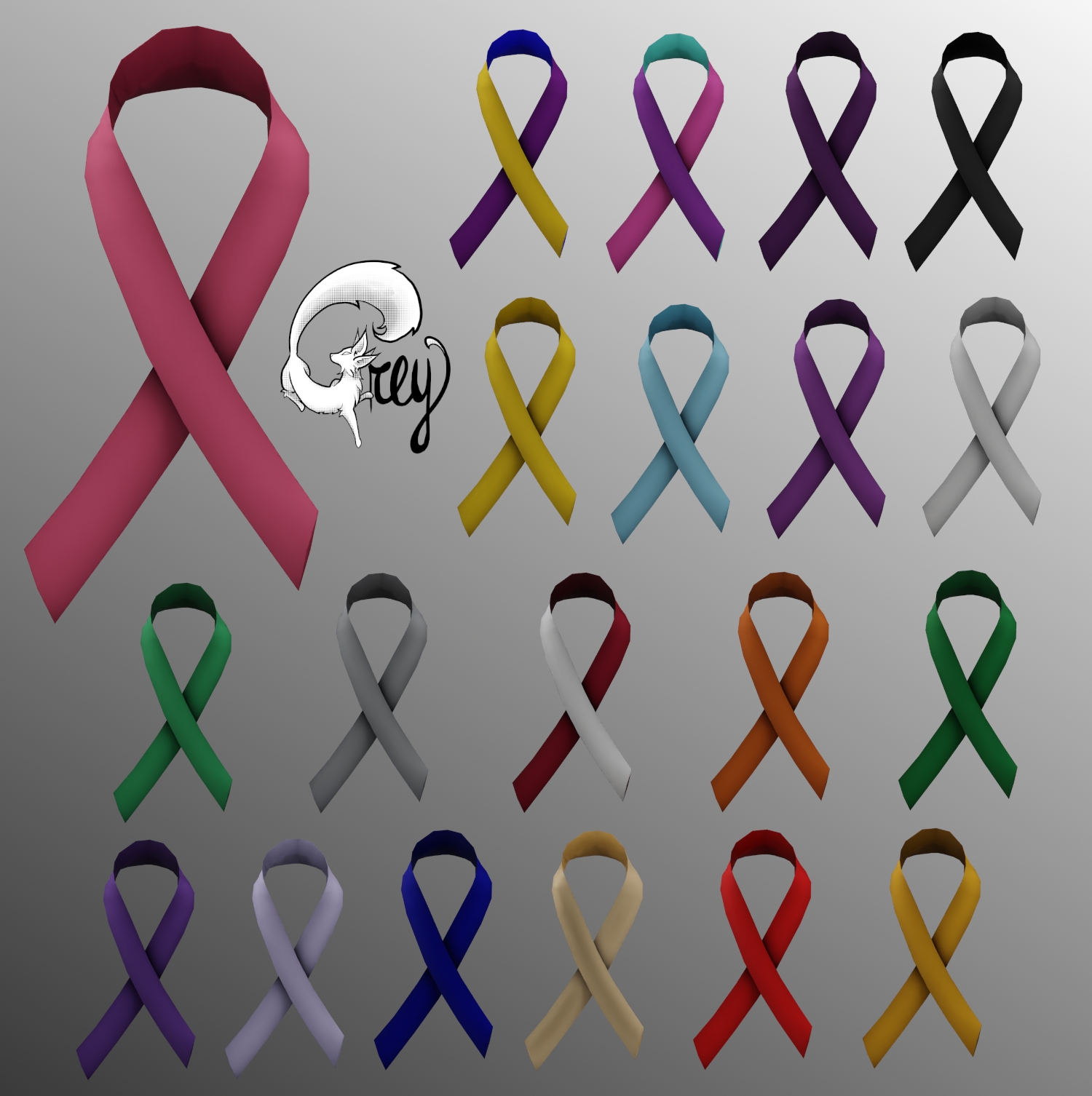 Cancer Awareness Ribbons [FREE] - Payhip