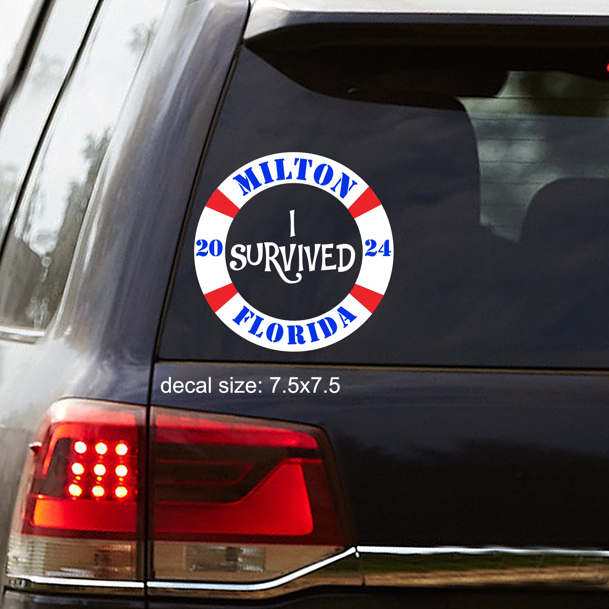 MILTON 2024, I SURVIVED MILTON, Decal, STICKER - Payhip