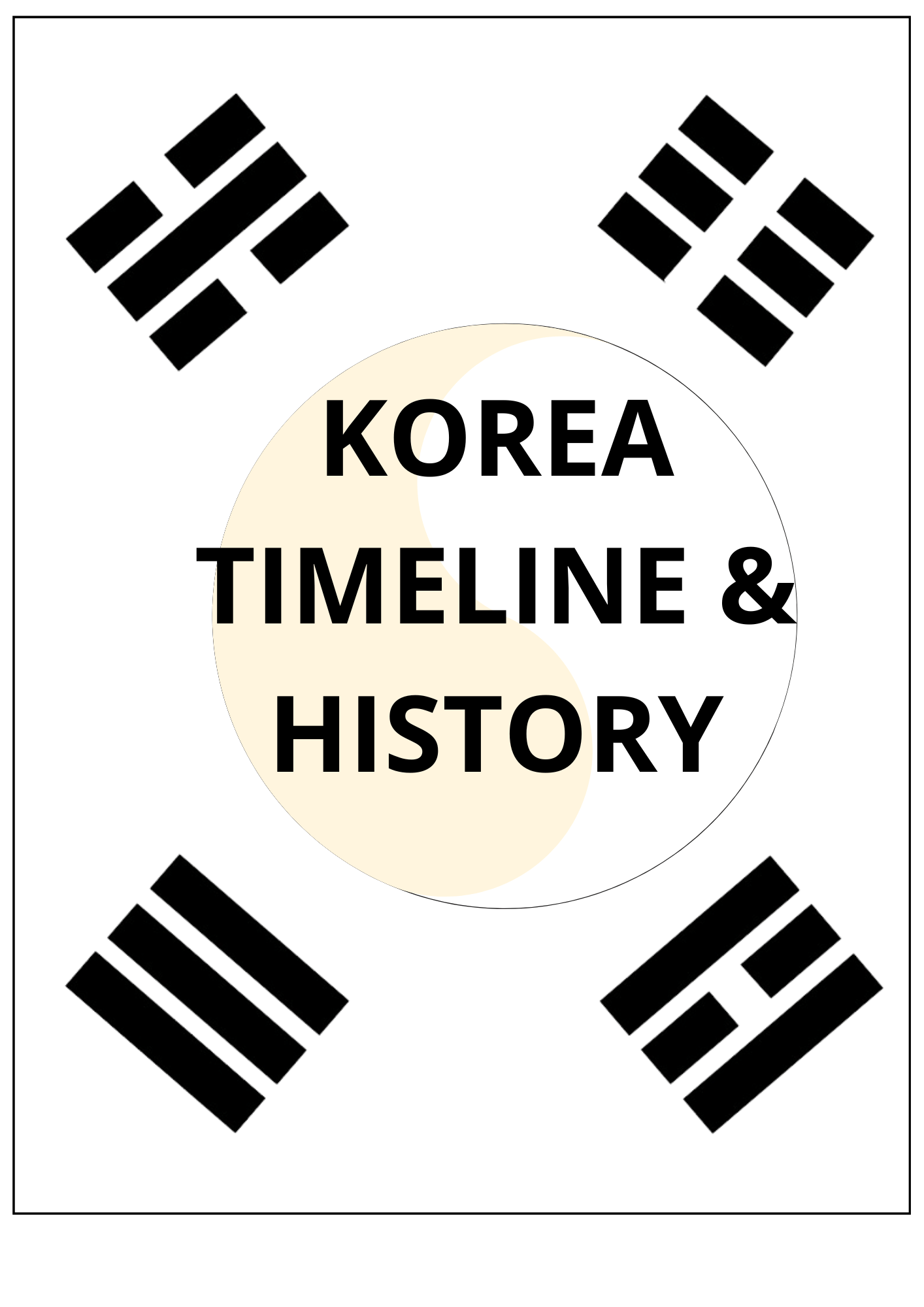 Korea Timeline & History