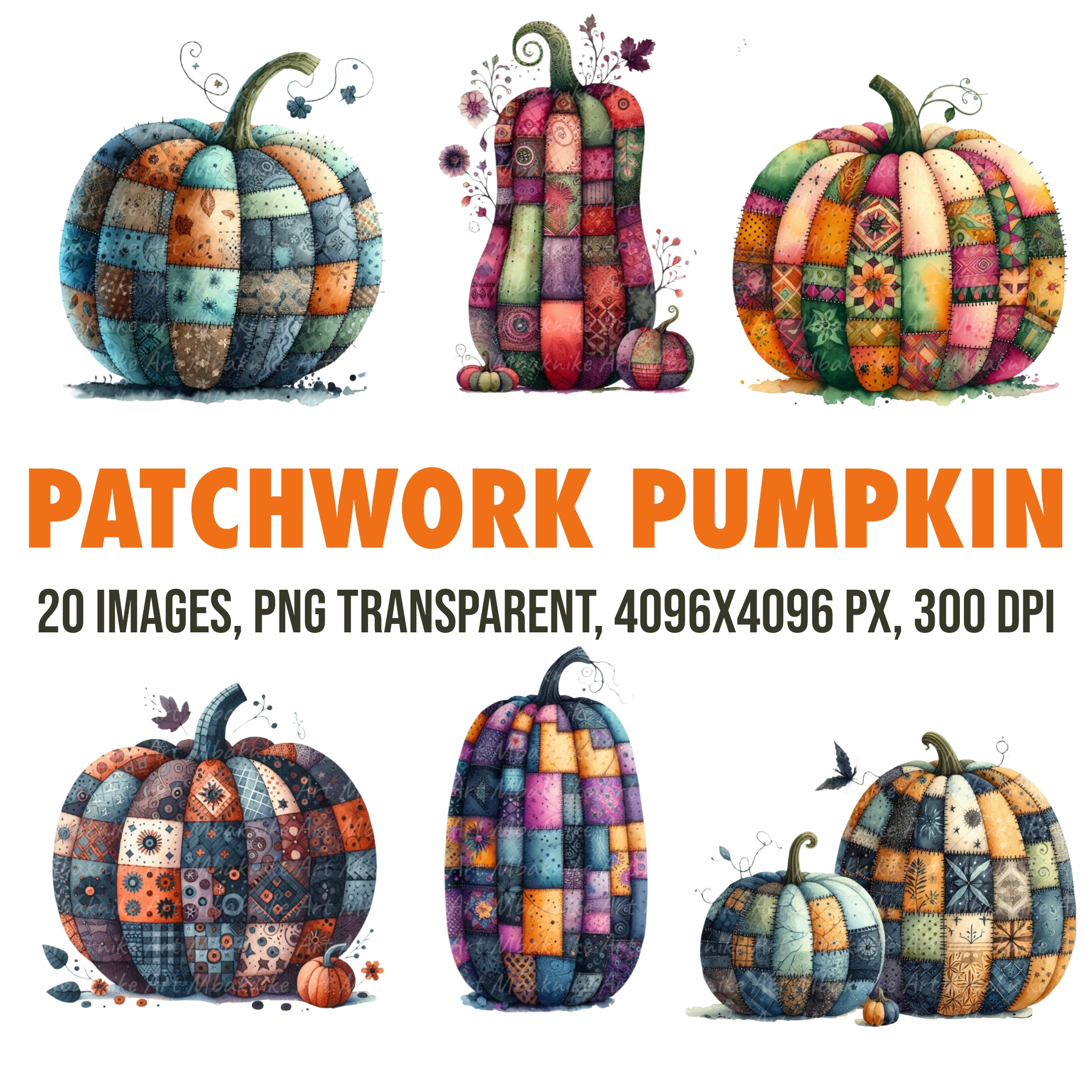 20 High-Resolution Images Patchwork Pumpkin - Payhip